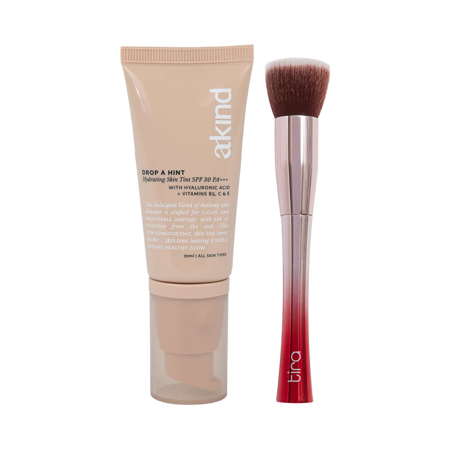 Buy Akind Tint & Buff Set - Shade 180 Toffee Combo Online at Best Price ...