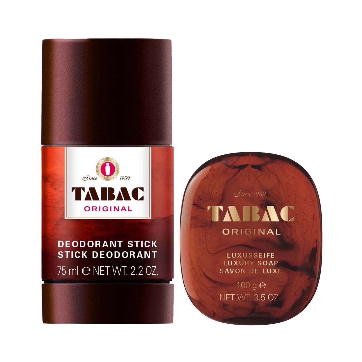 Buy Tabac Original Deo Roll On (75 ml) & Original Soap (100 g) Combo ...