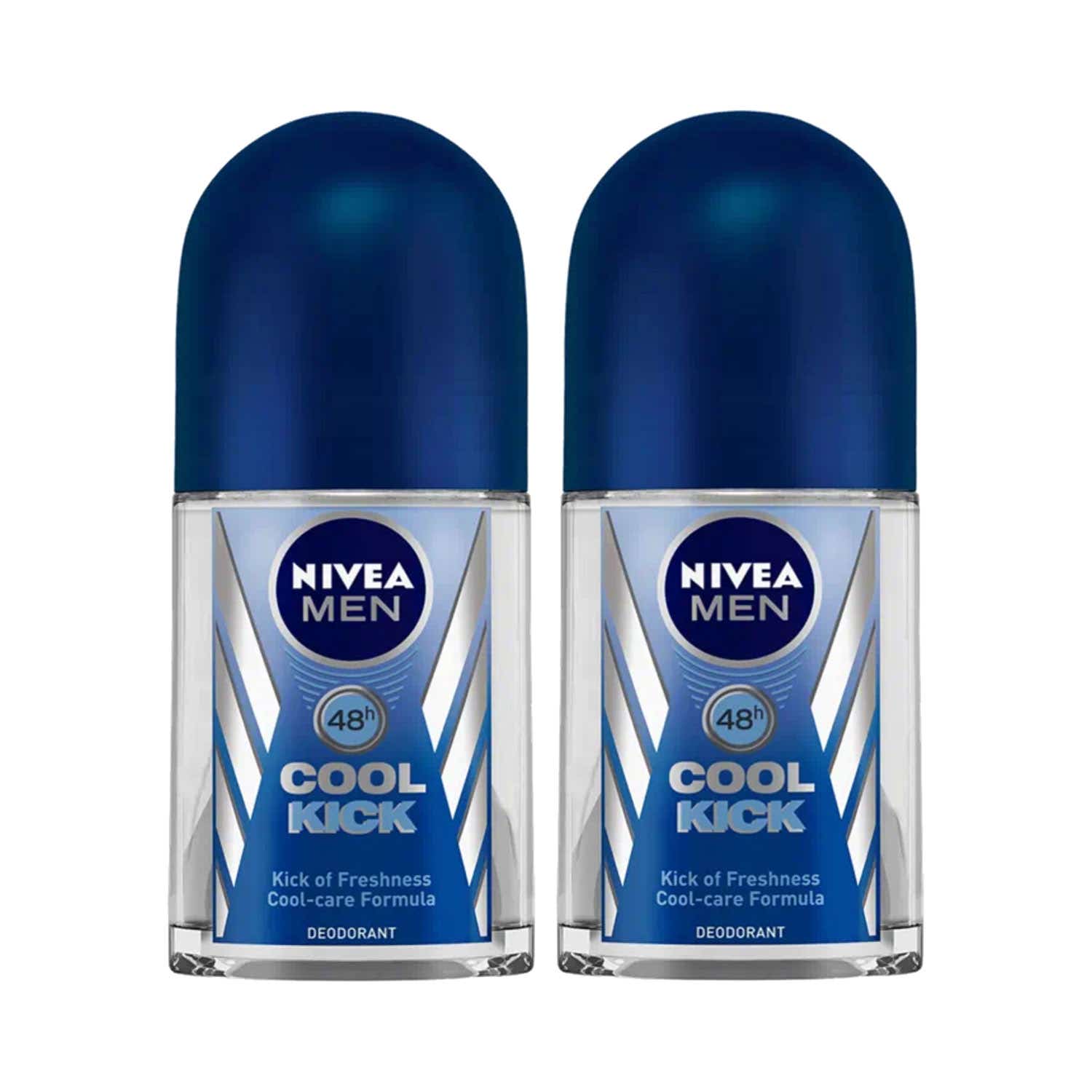 Buy Nivea Nfm Cool Kick Roll On (50ml) Pack of 2 Combo Online at Best ...