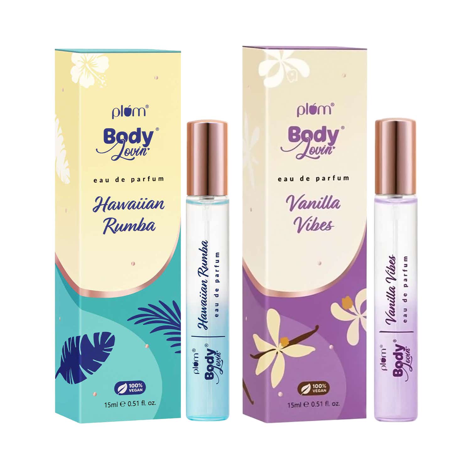 Buy Plum BodyLovin' Vanilla & Beachy Perfume Duo Combo Online at Best ...