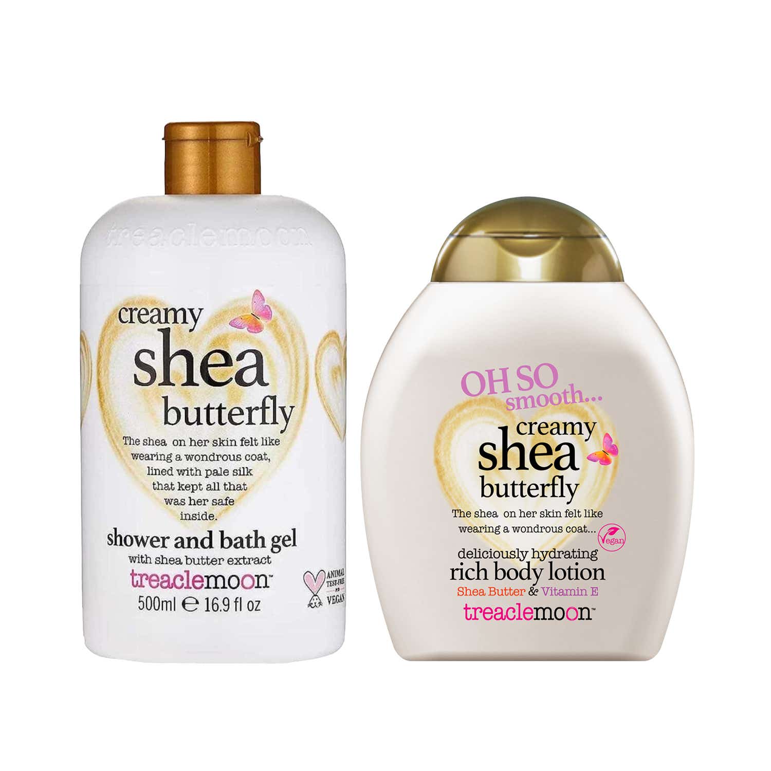 Buy Treaclemoon Creamy Shea shower gel & body lotion Combo Online at ...