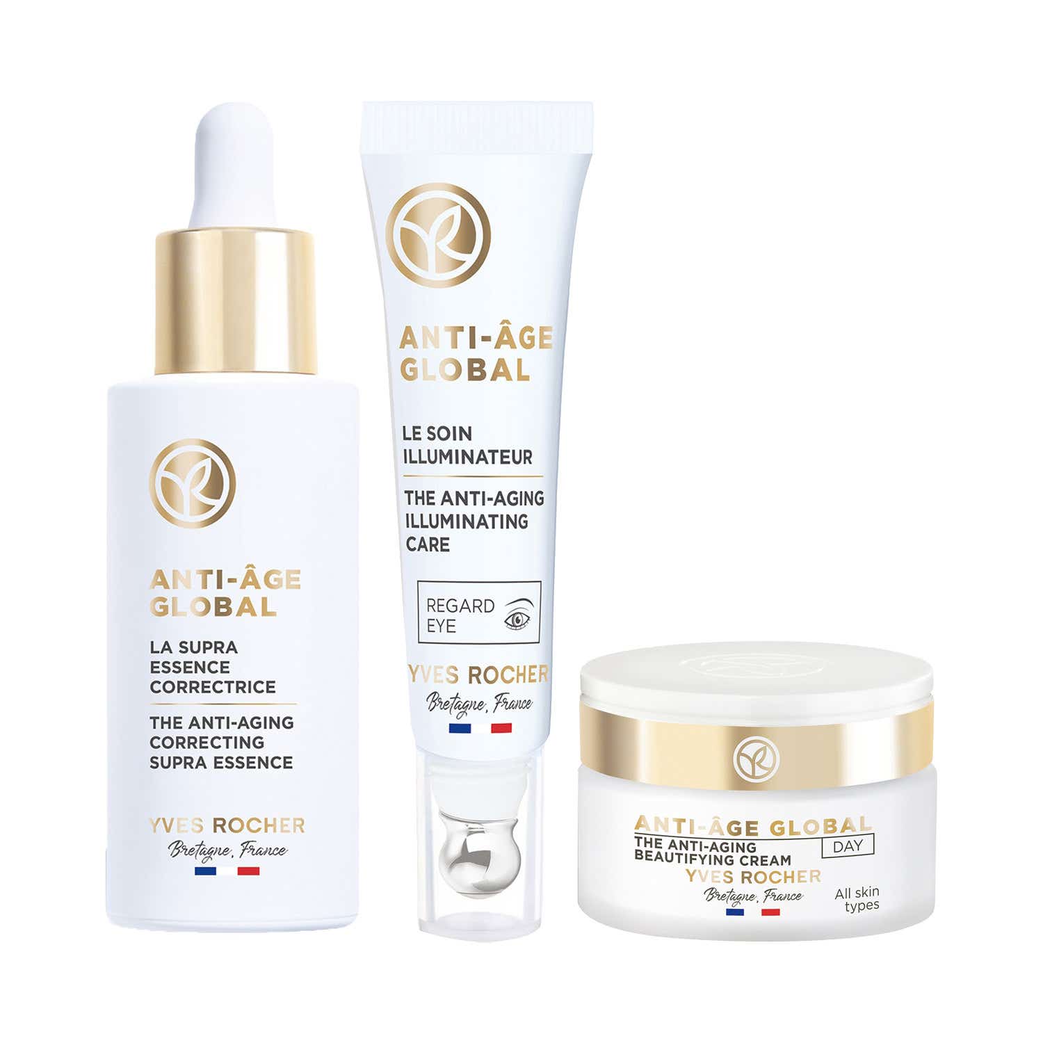 Buy Yves Rocher Global Anti Aging Range Combo Online at Best Price in ...
