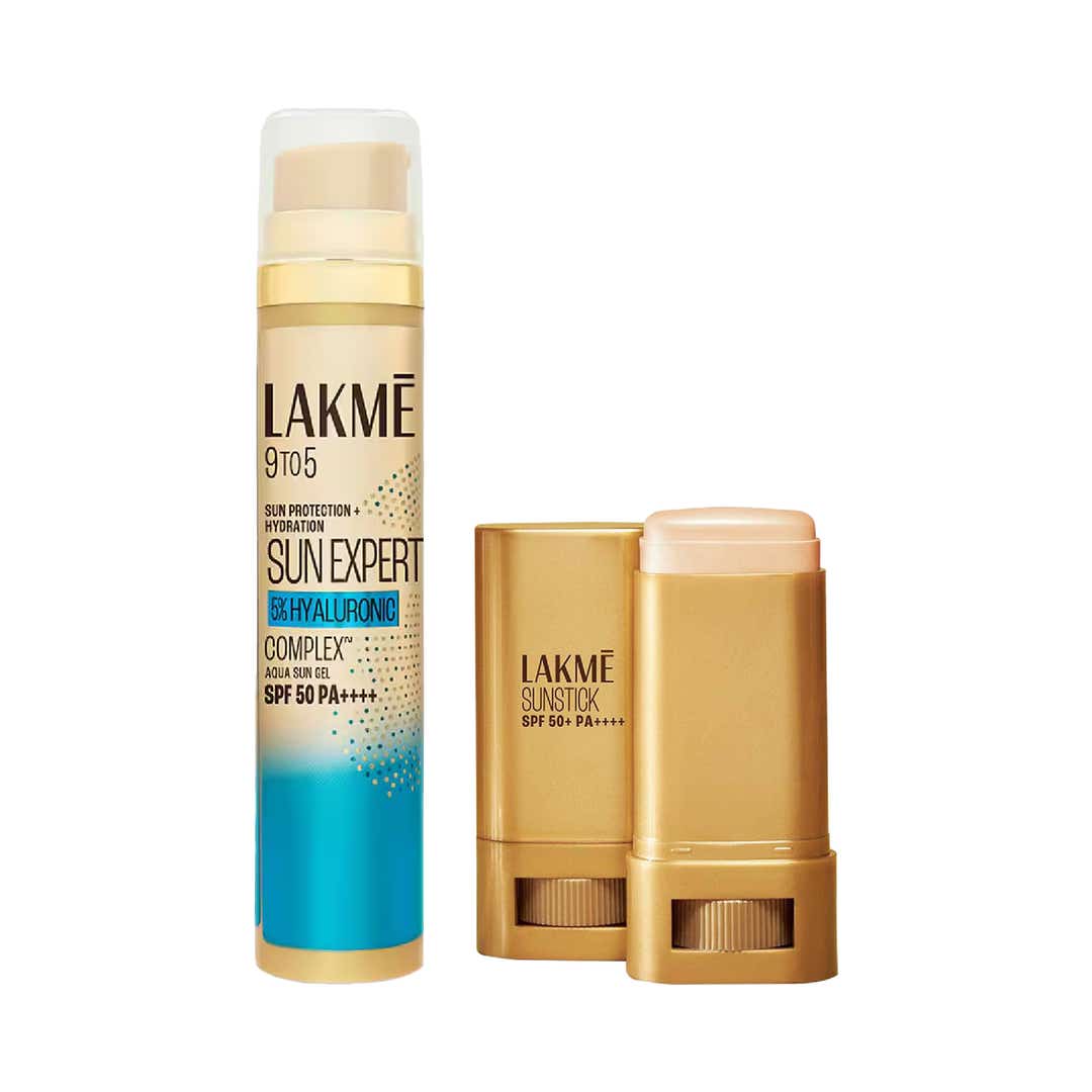 Buy Lakme Sun Expert SPF 50 PA++++ Sunscreen Stick & Hyaluronic ...