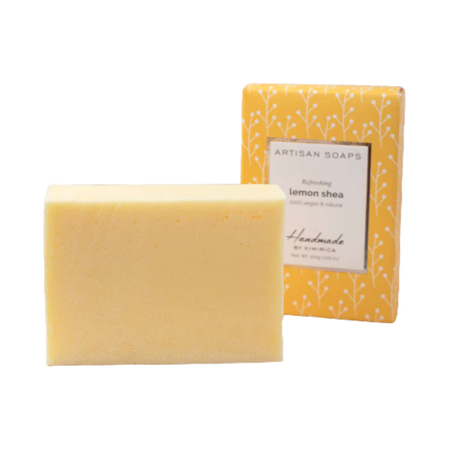 Buy Kimirica Handmade Lemon Shea Artisan Soap (100g) Online at Best ...