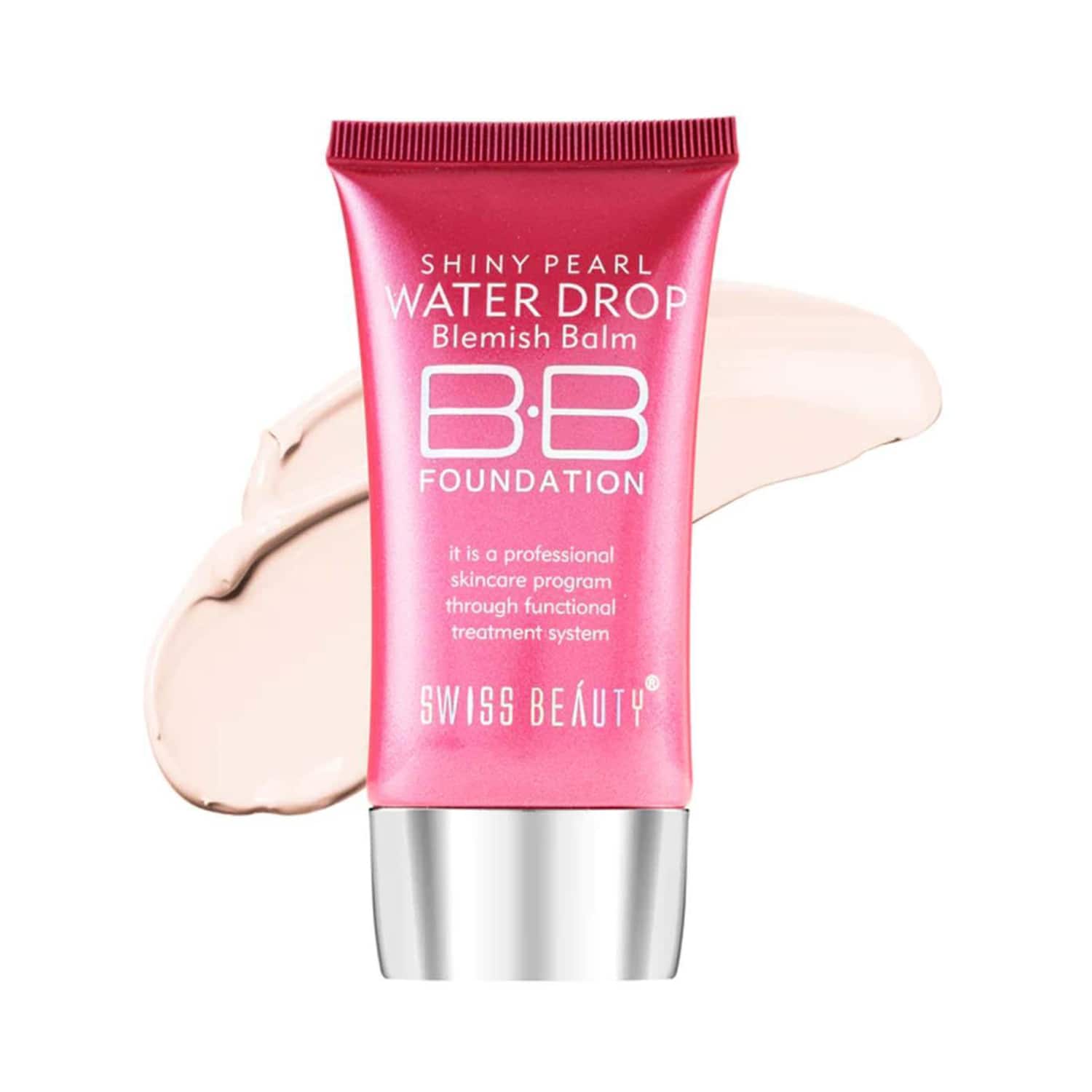 Swiss Beauty Shiny Pearl Water Drop Blemish Balm BB Foundation 01 Shade 40ml