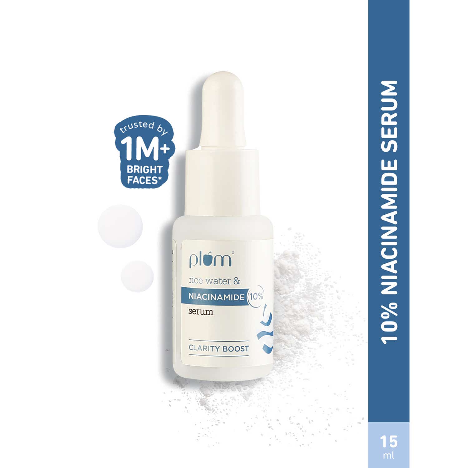 Buy Plum 10% Niacinamide Face Serum With Rice Water (15ml) Online - Tira