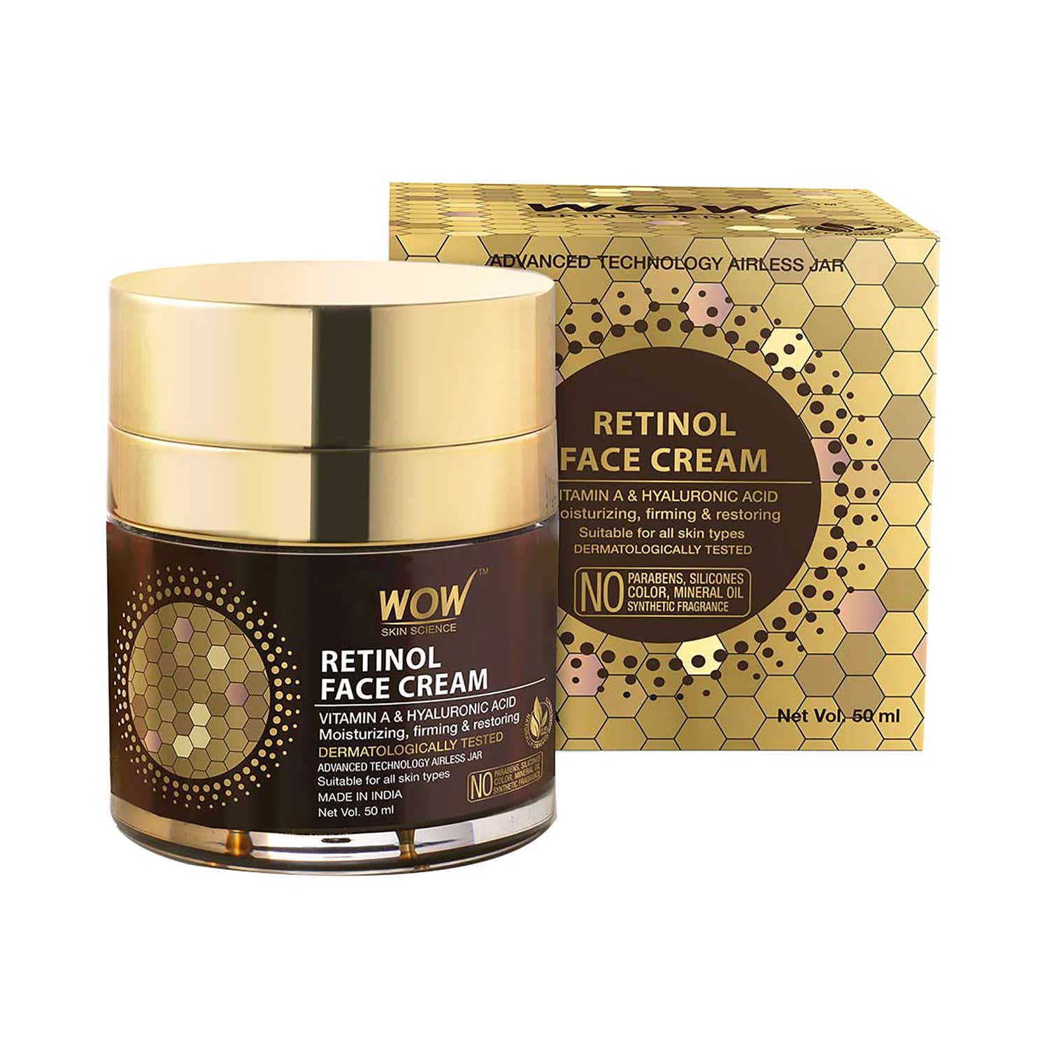 Buy WOW SKIN SCIENCE Retinol Face Cream (50ml) Online at Best Price in ...