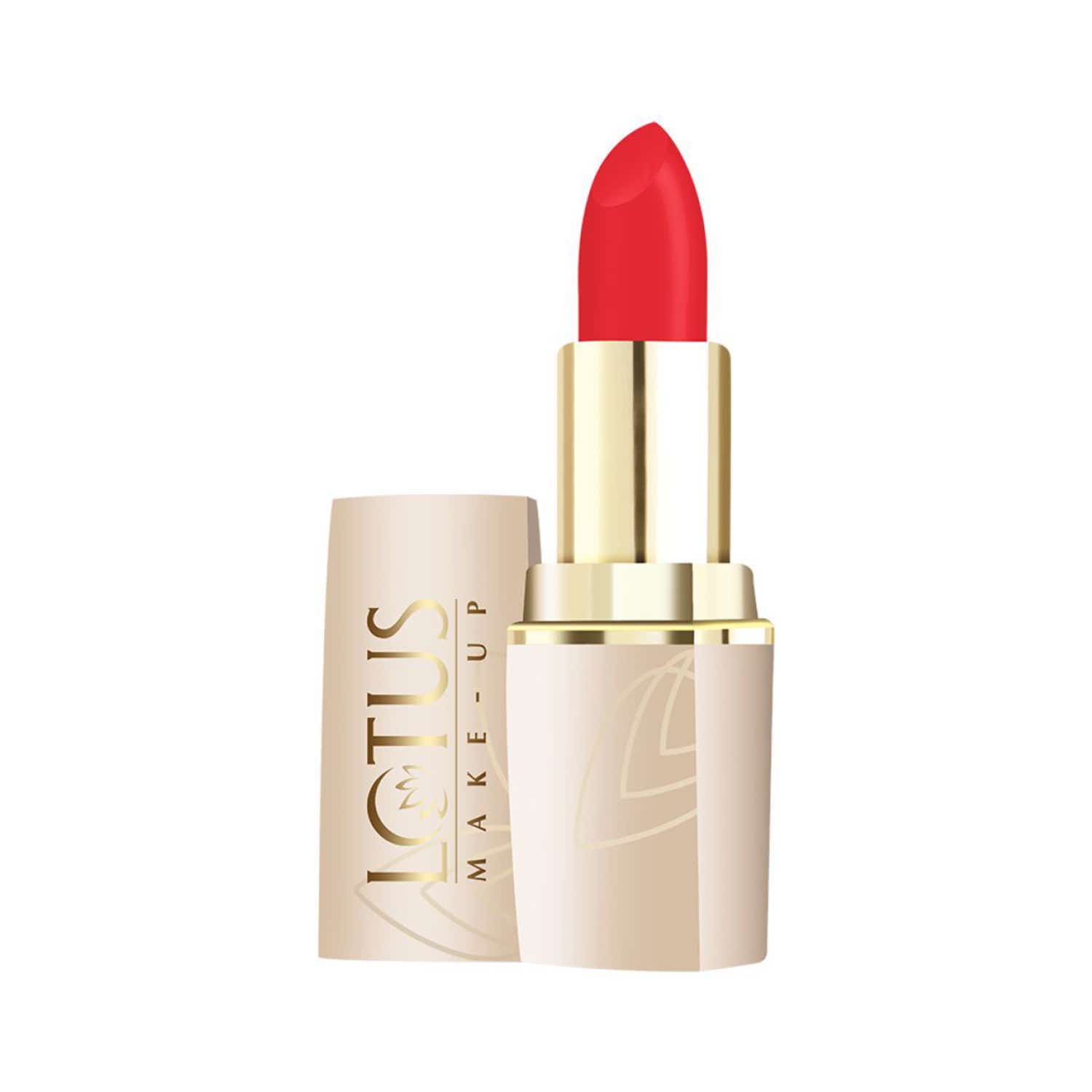 Lotus Makeup Pure Colors Matte Lip Color - 707 Crimson Love (4.2g)