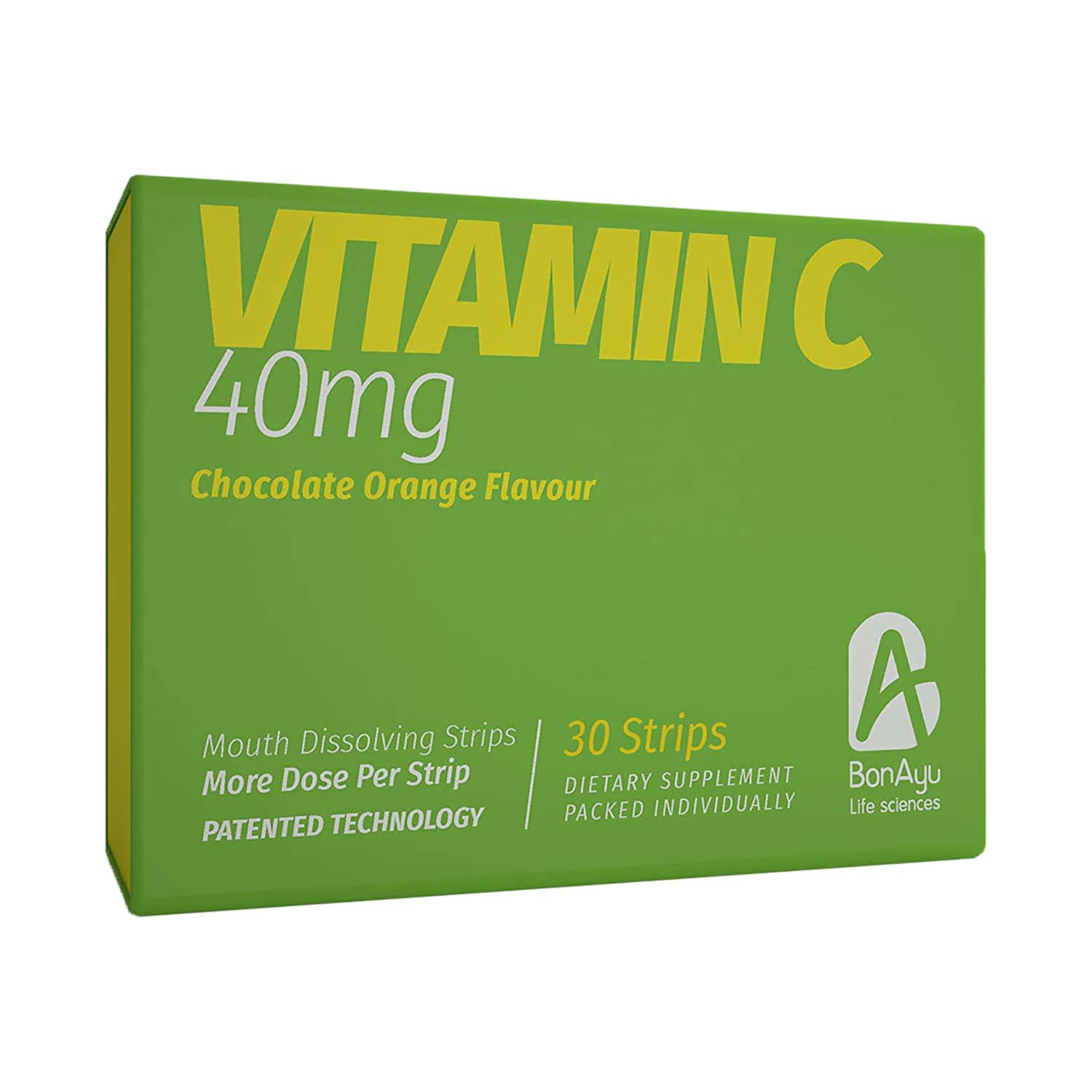 Buy Bonayu Vitamin C Mouth Dissolving Strips (30 Strips) Online at Best ...