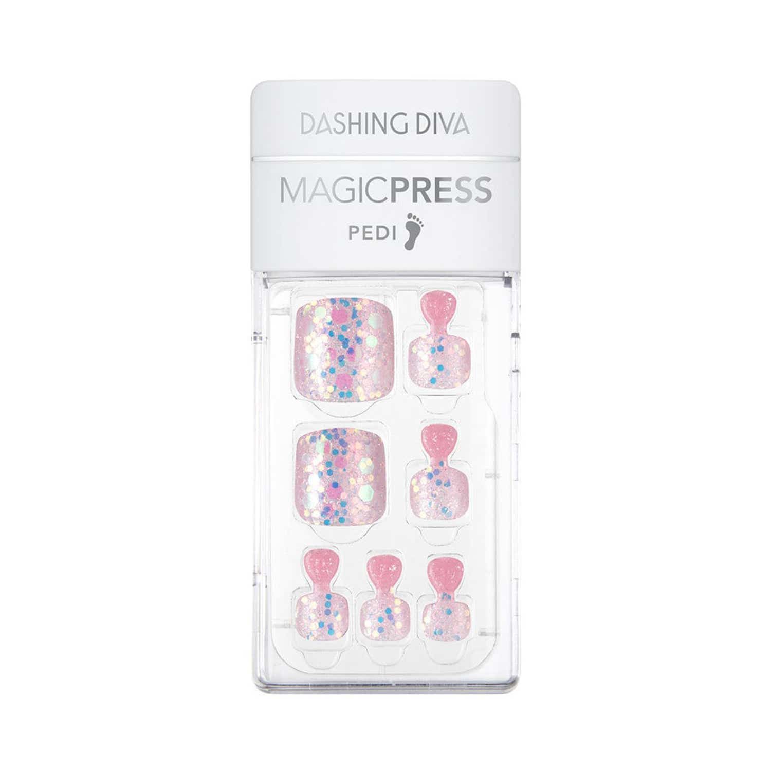 Buy Dashing Diva Magic Press Pedicure - Pink Milky Way Online at Best Price in India on Tira ...