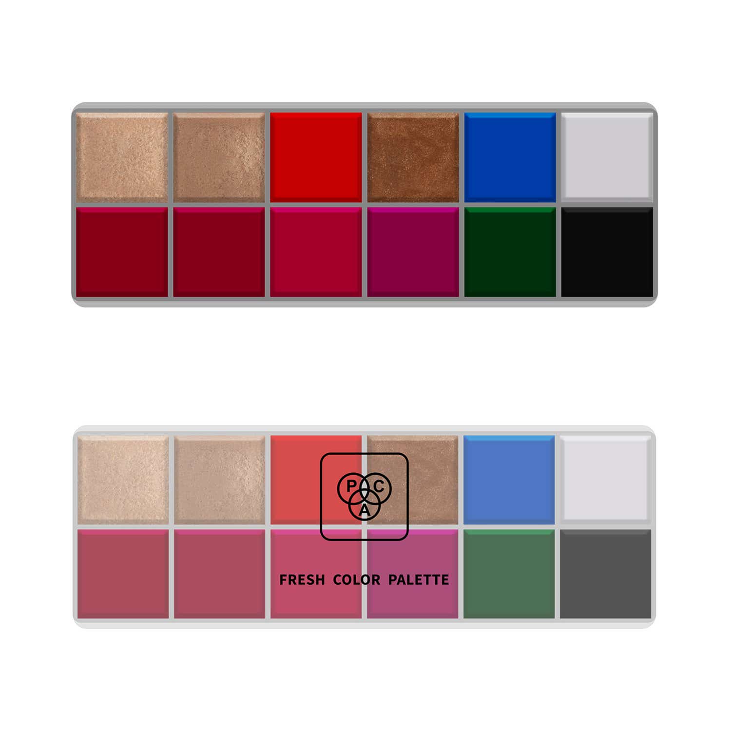 PAC Fresh Color Eyeshadow Palette - X12 Summer Bloom (70g)