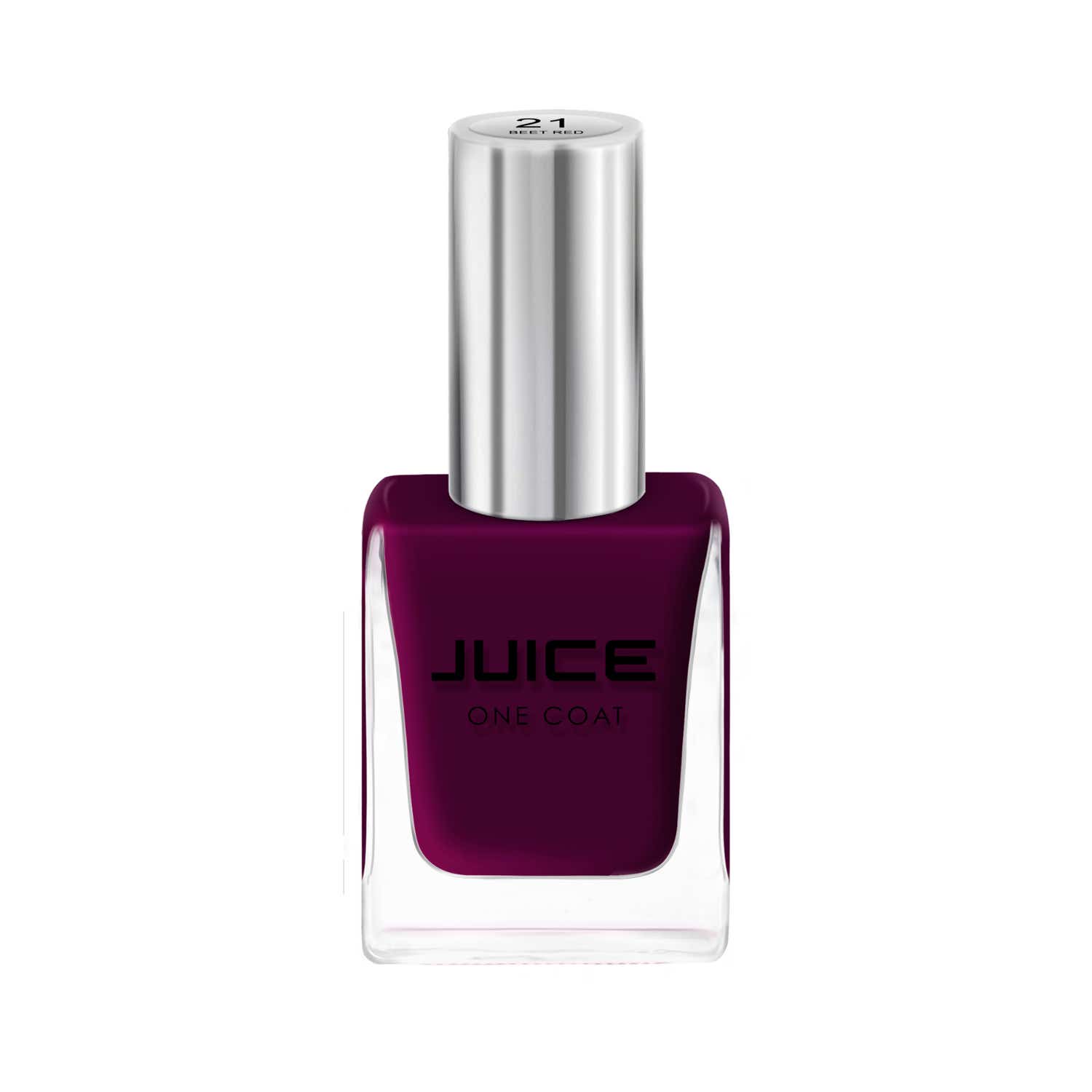 Buy Juice One Coat Quick Dry Chip Resistant Nail Polish - 21 Beet Red ...