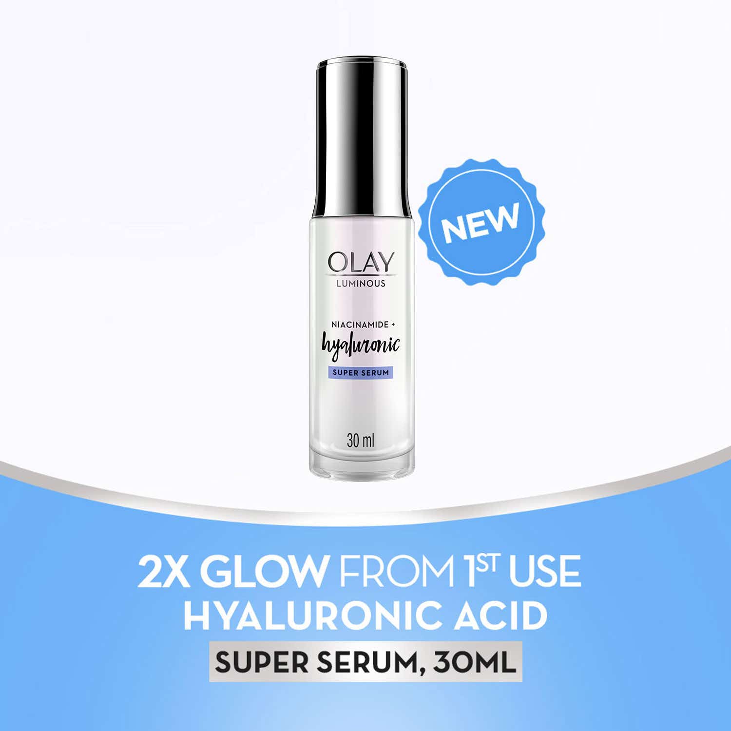 Olay Luminous Hyaluronic Acid Super Serum (30ml)