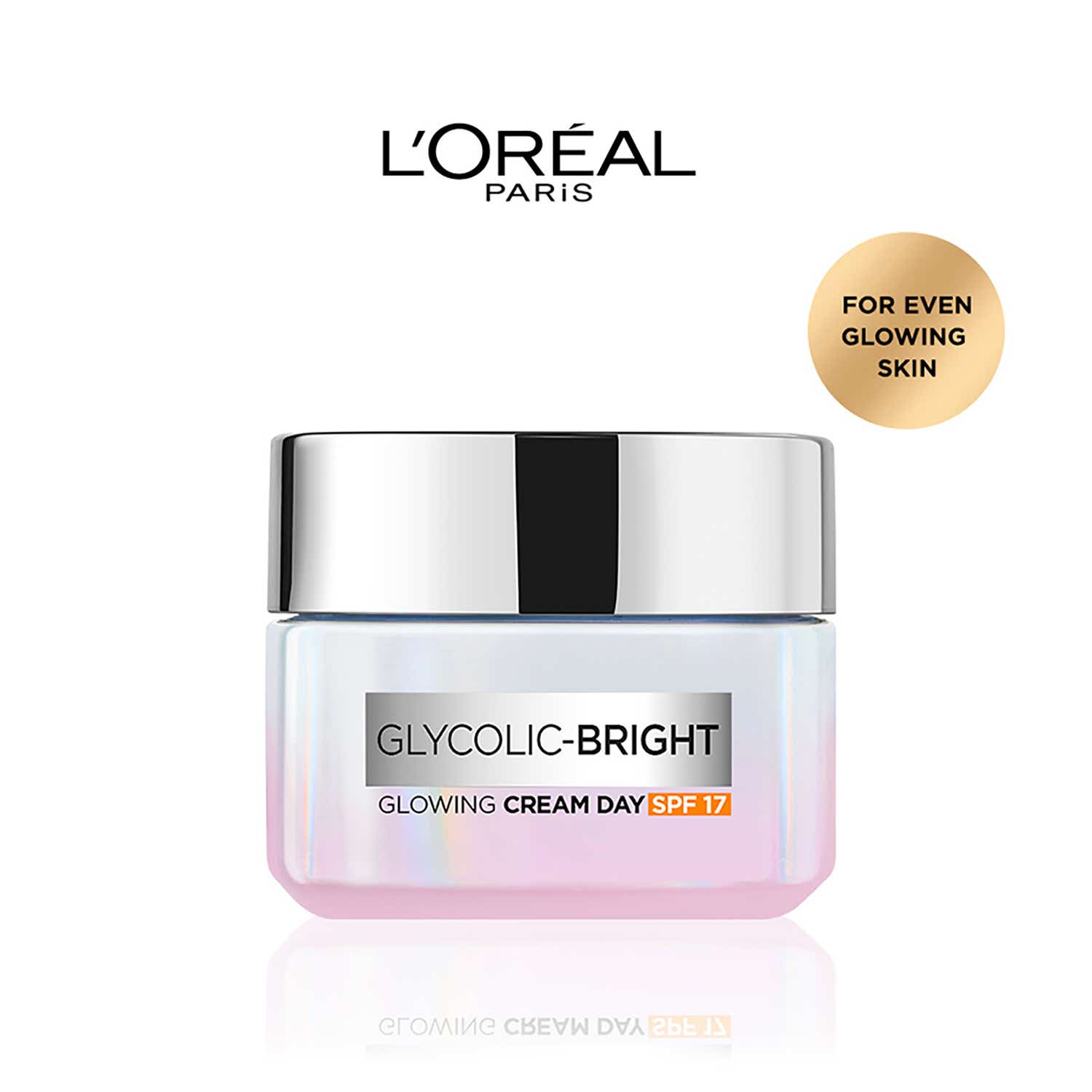L'Oreal Paris Glycolic Bright Day Cream with SPF 17 (50ml)