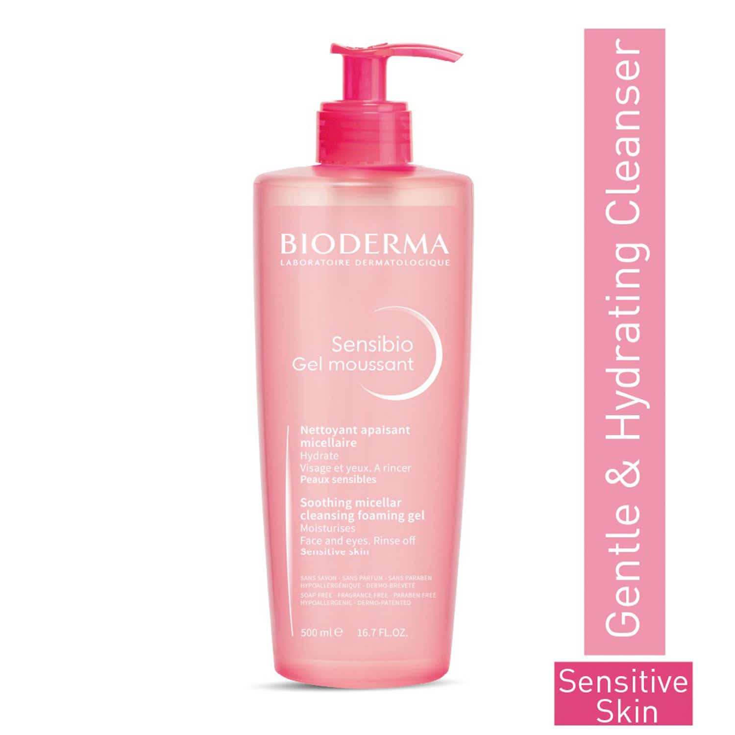 Bioderma Sensibio Gentle Soothing Micellar Cleansing Foaming Gel (500ml)
