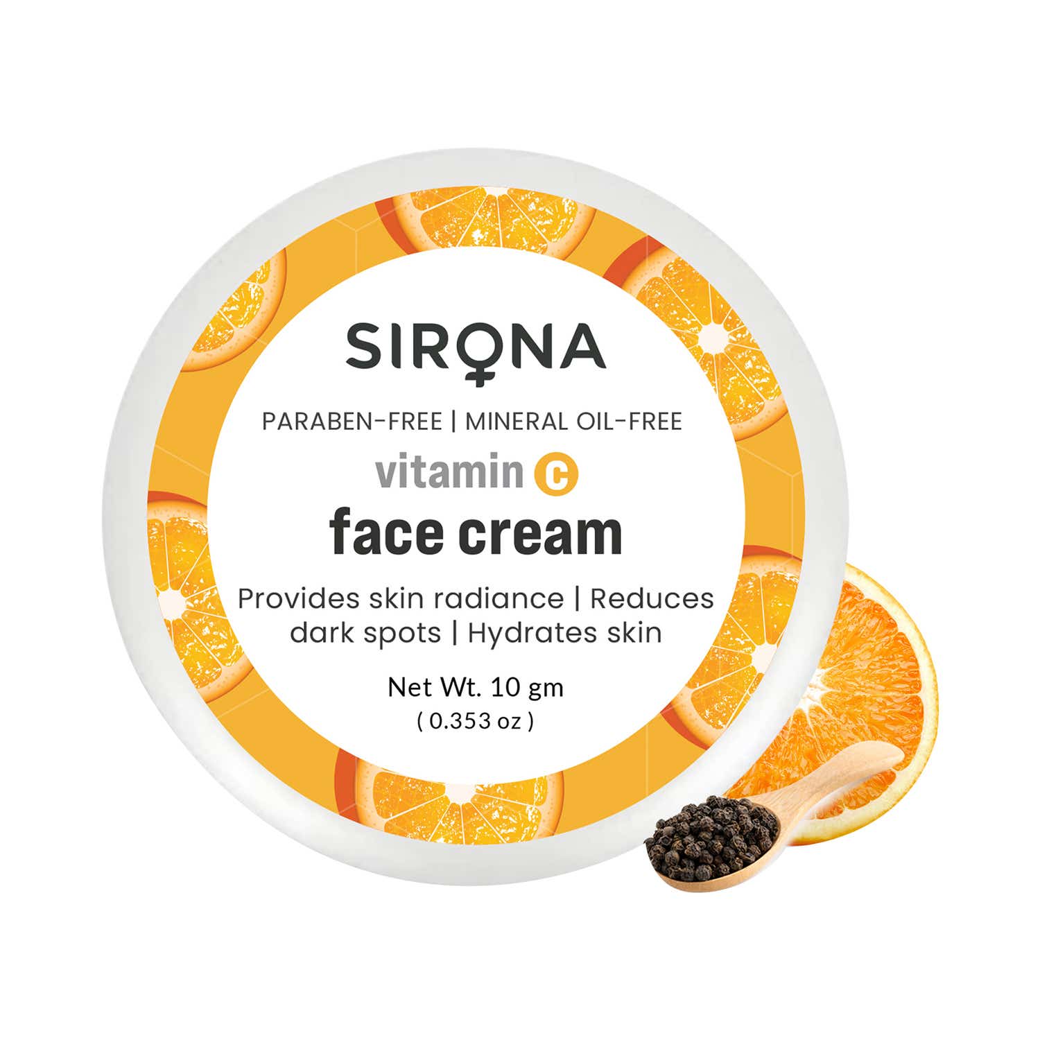 Buy Sirona Vitamin C Face Cream (10g) Online at Best Price in India on ...