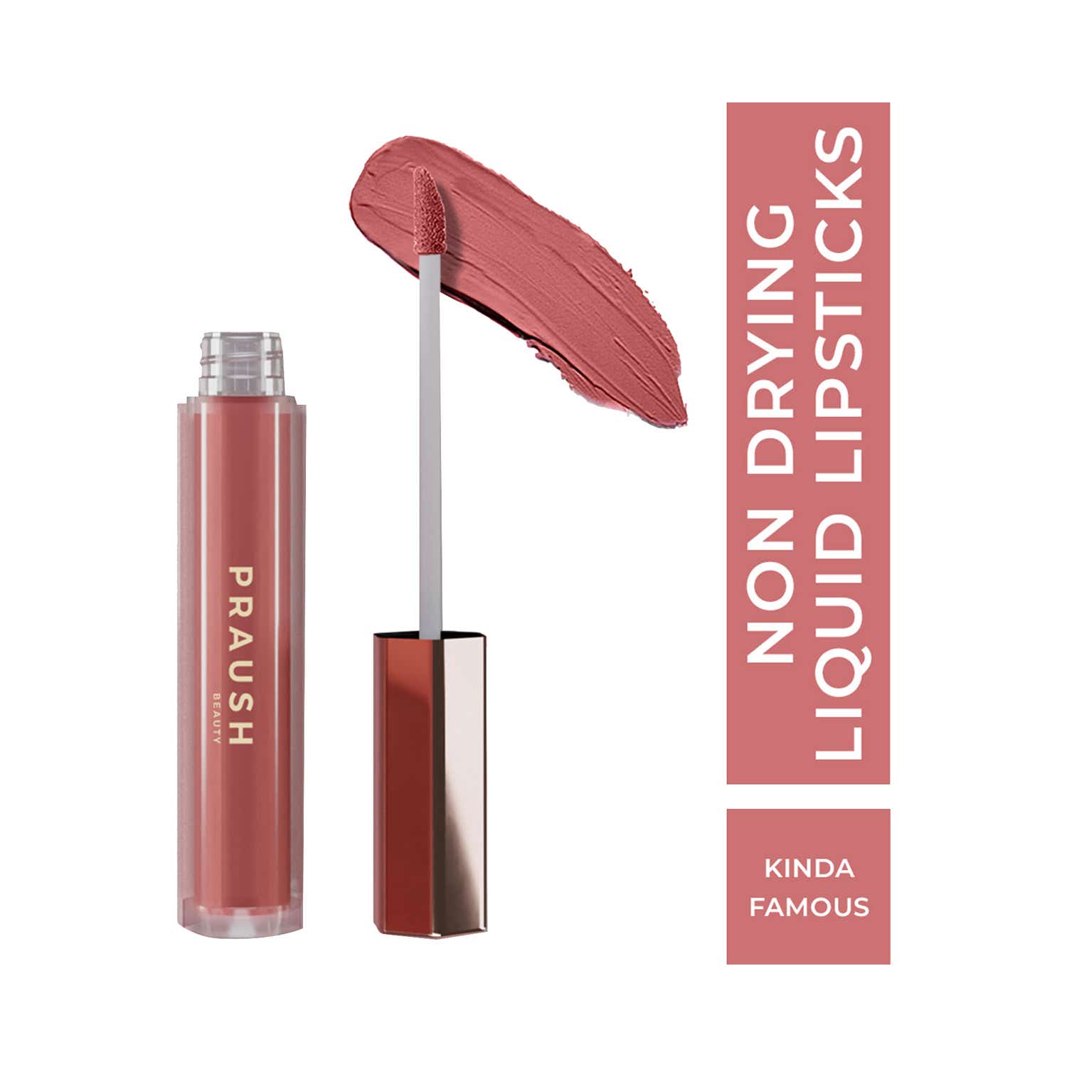 Praush Luxe Matte Liquid Lipstick - Kinda Famous