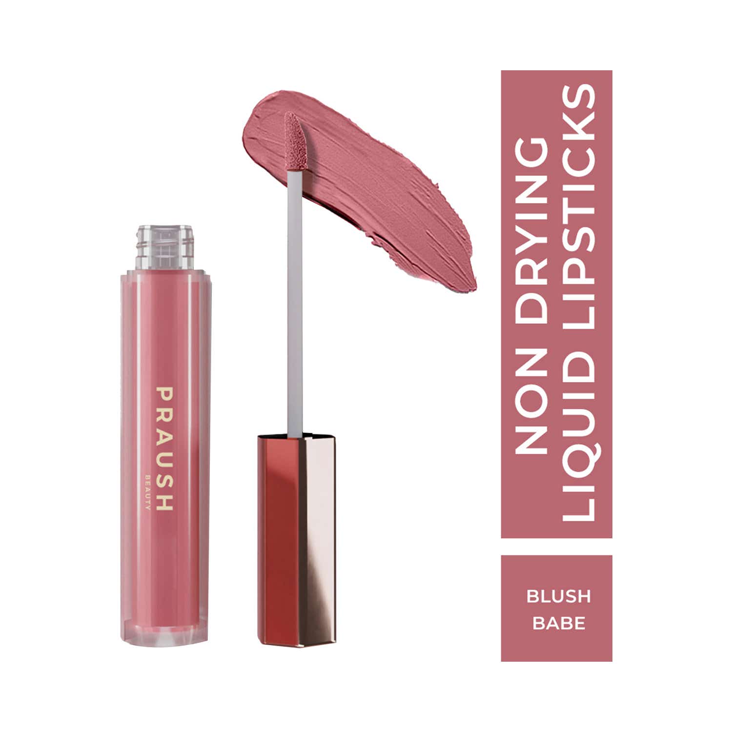 Praush Luxe Matte Liquid Lipstick - Blush Babe