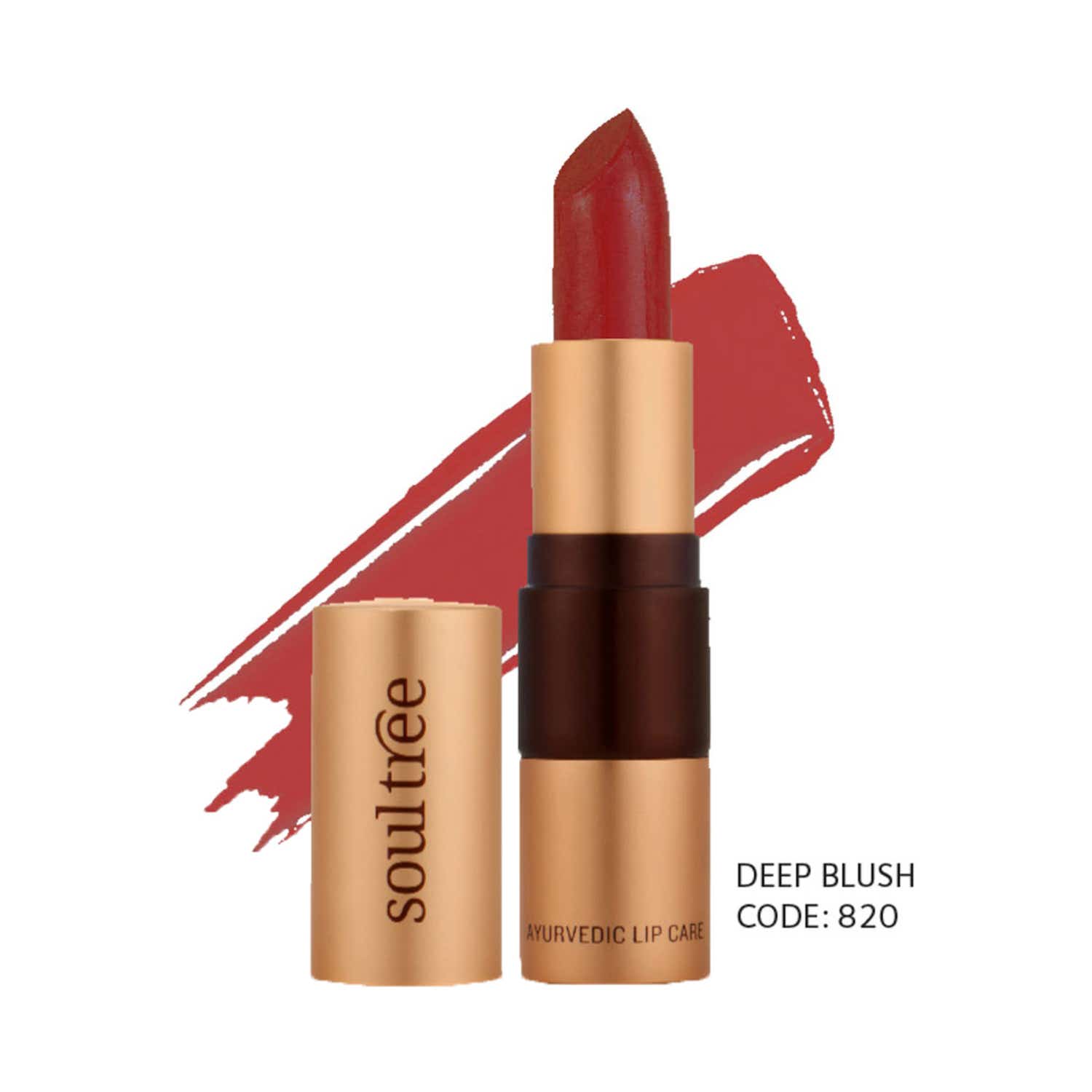 Buy SoulTree Ayurvedic Lipstick - Deep Blush 820 (4g) Online at Best Price in India on Tira ...