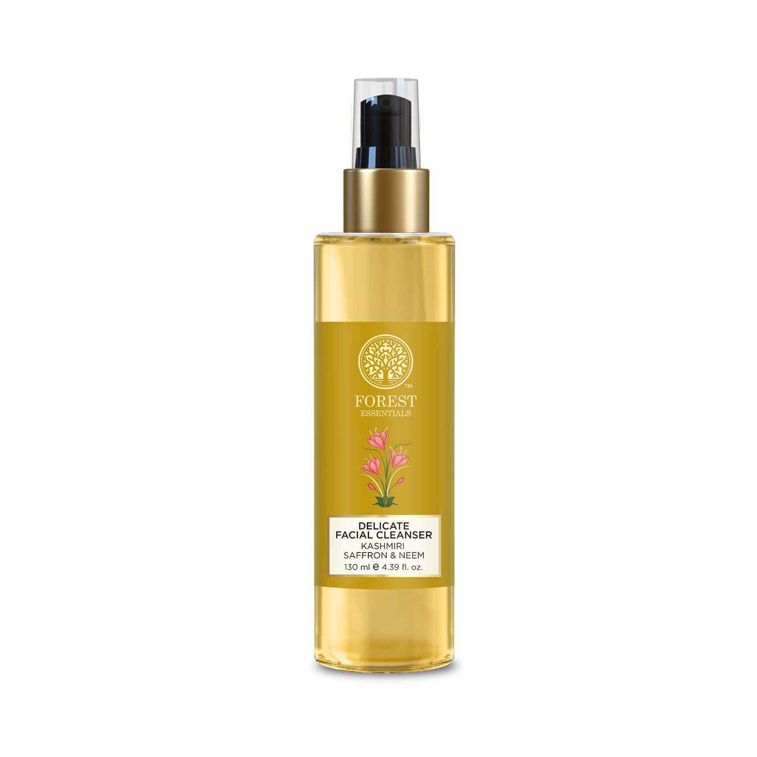 Buy Forest Essentials Kashmiri Saffron & Neem Delicate Facial Cleanser ...