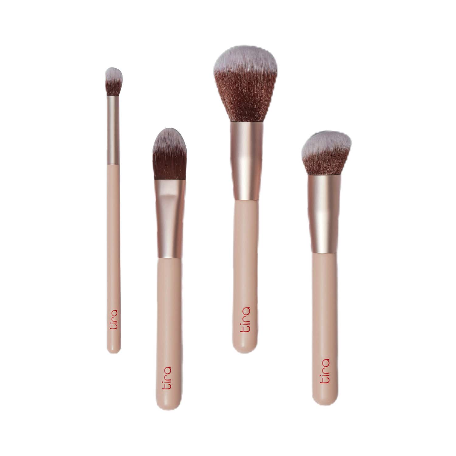 Buy Tira Face Esential Artistry Brush Set (4 Pcs) - Tira | Tira: Shop ...