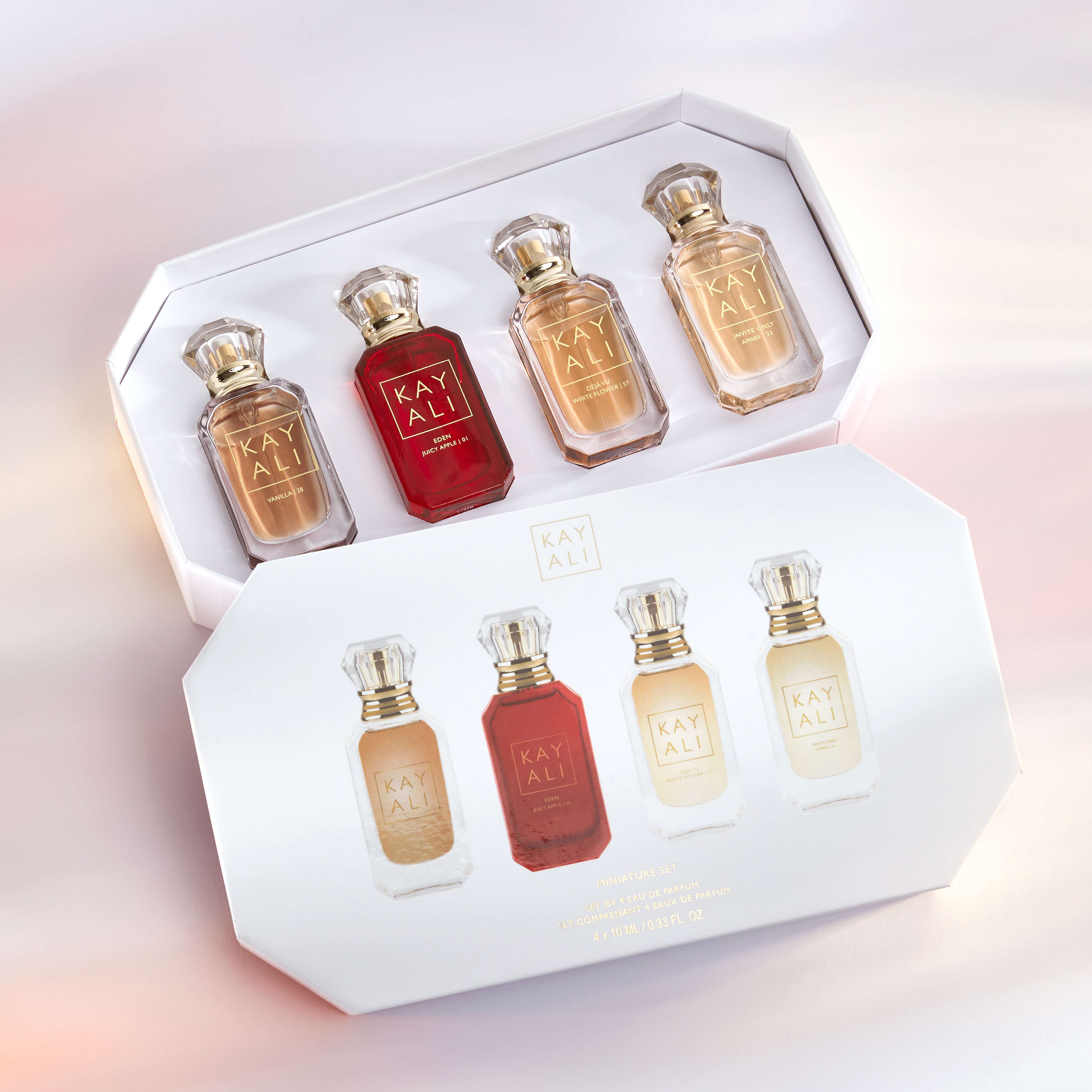 Buy Kayali Miniature Eau De Parfum Travel Spray Set (4pcs) Online at ...