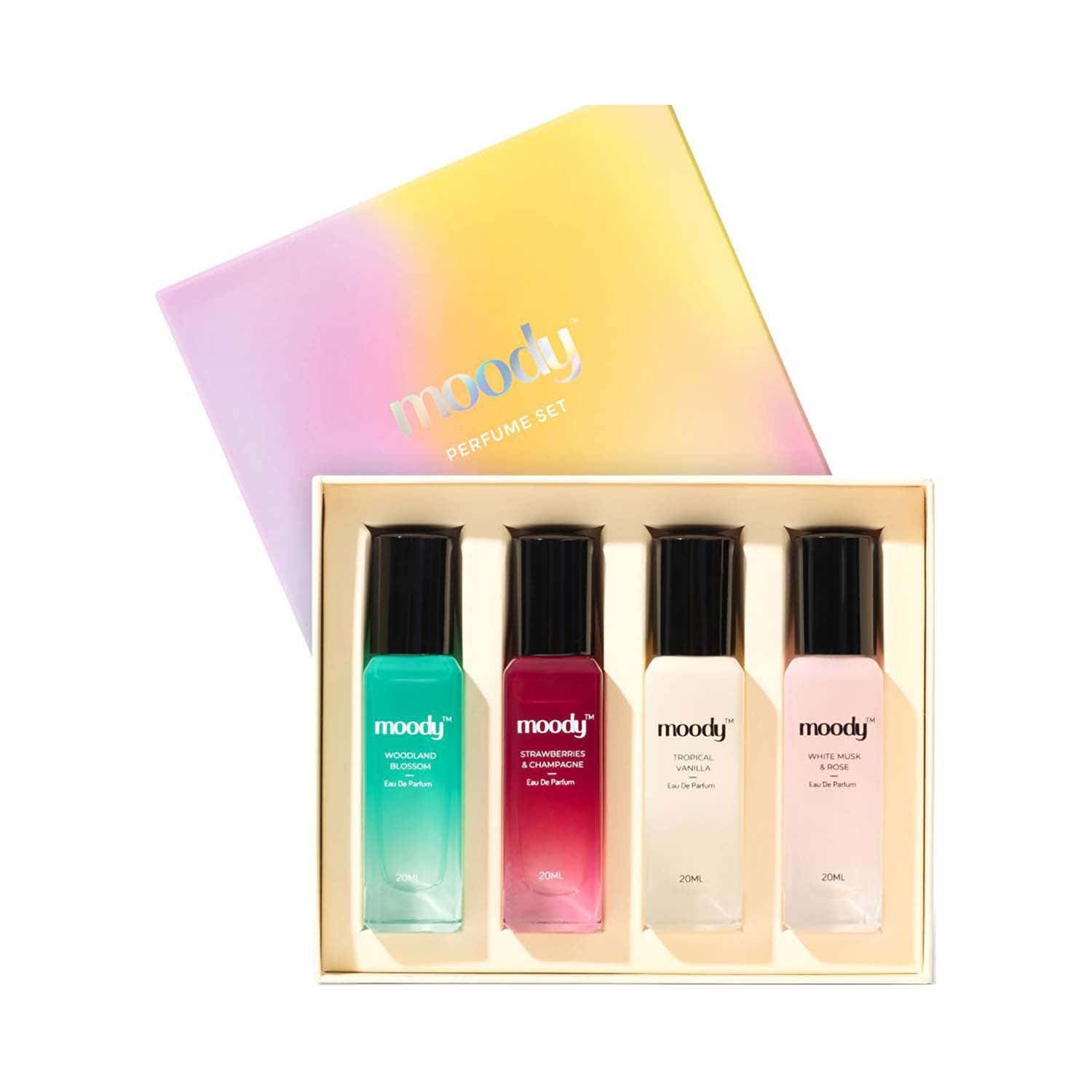 Buy Moody Perfume Gift Set for Women (4 Pcs) Online at Best Price in ...