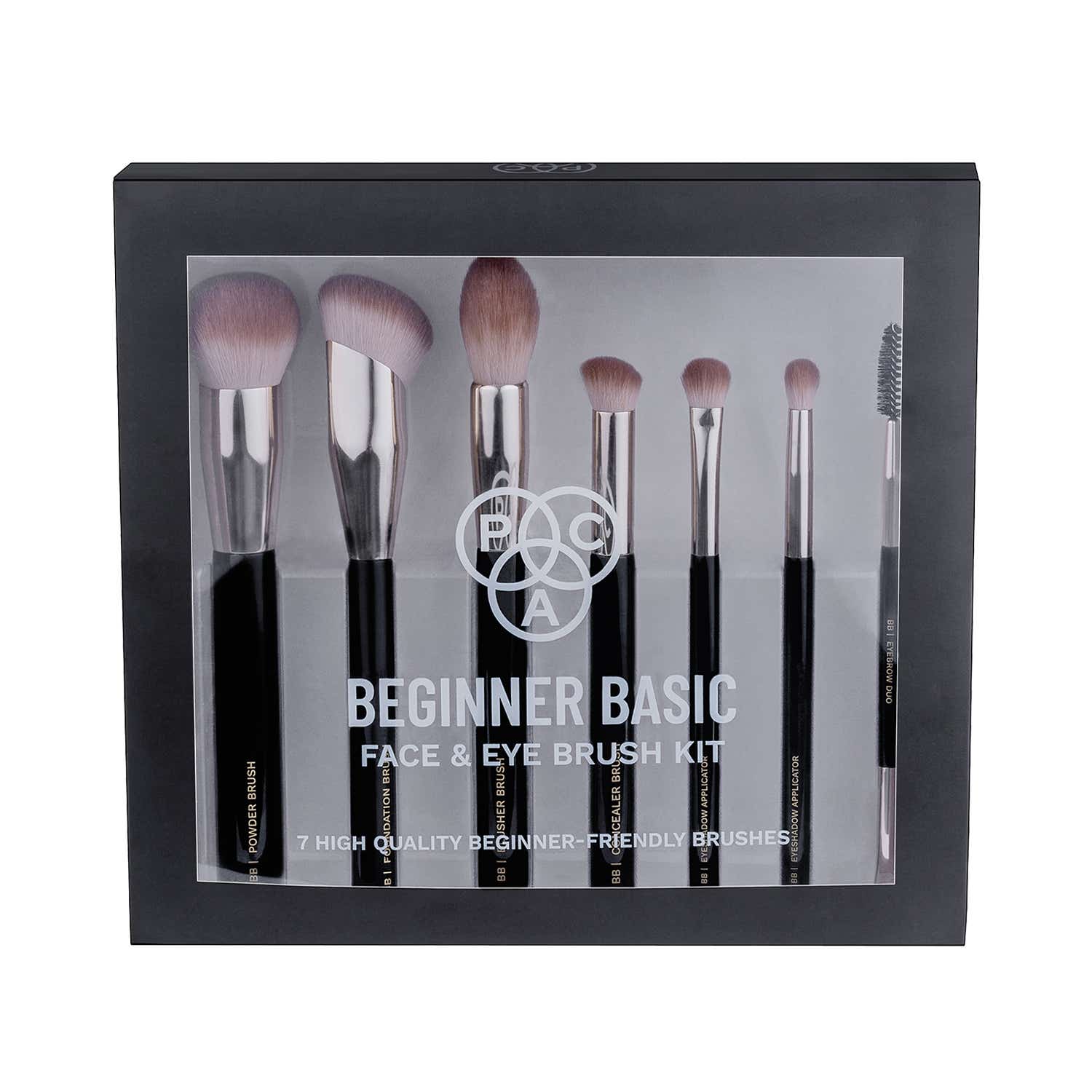 Buy PAC Beginner Basic Face and Eye Brush Kit (7 pcs) Online at Best ...