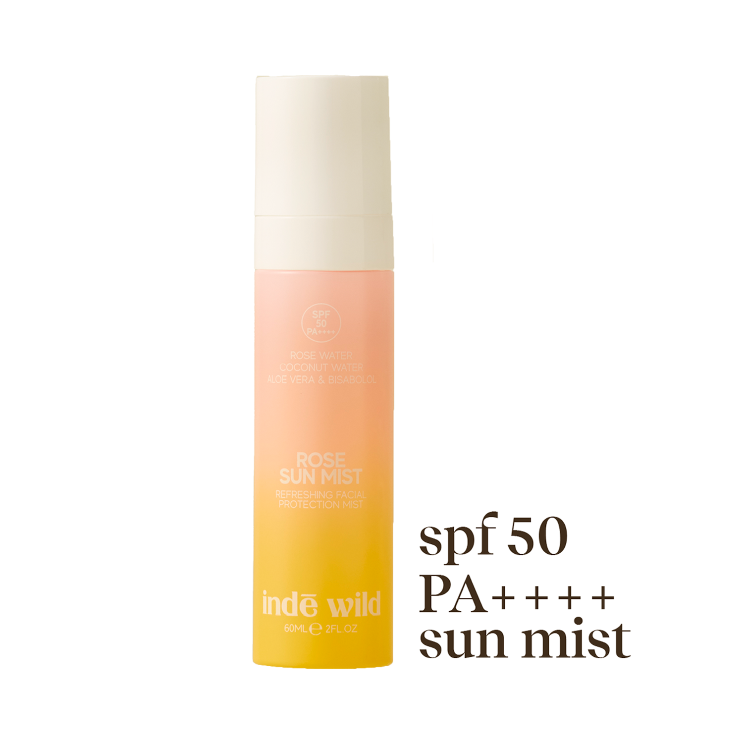 Buy Inde Wild Rose Sun Mist SPF 50 PA ++++ (60 ml) Online at Best Price ...