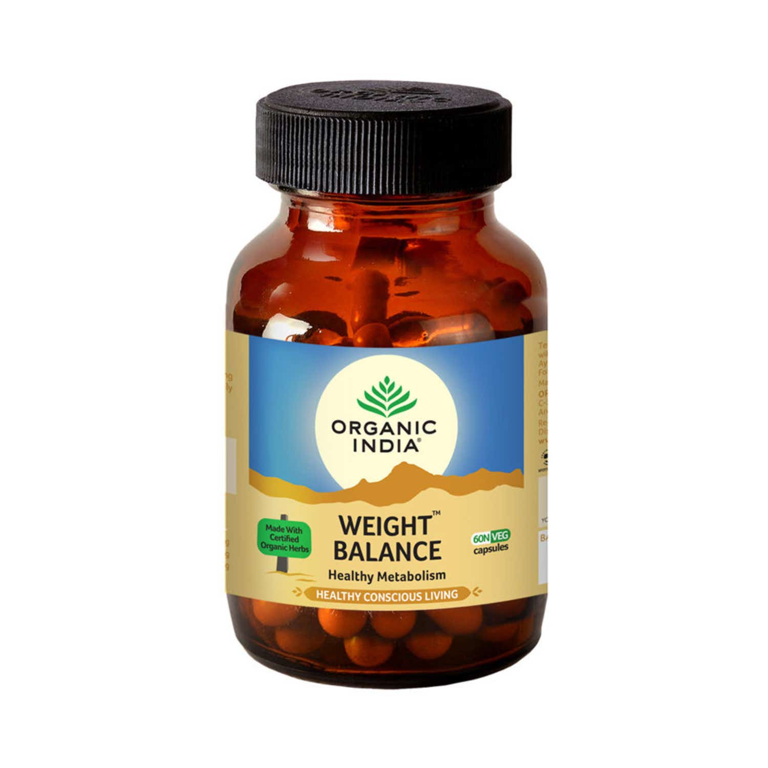 Organic India Weight Balance Capsule (60 Capsule)