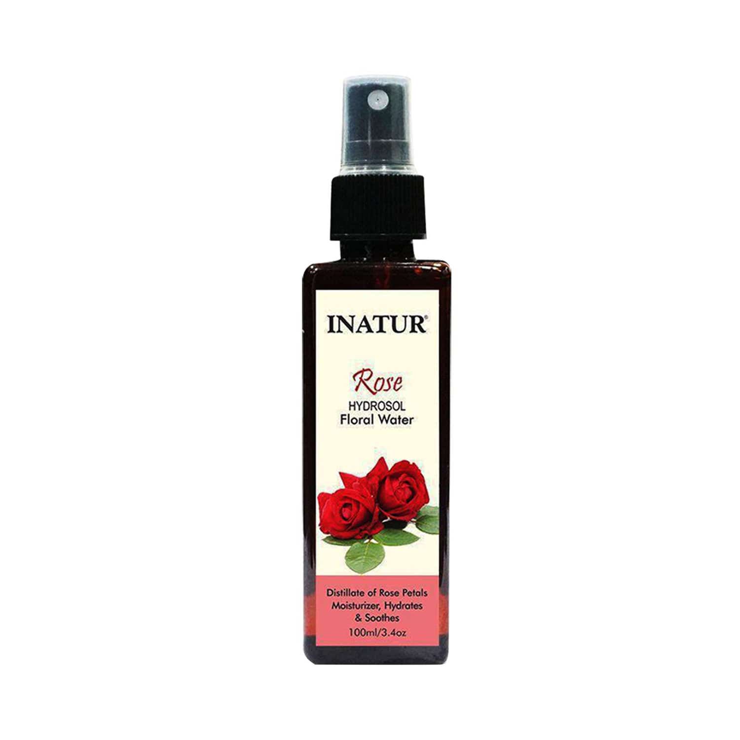 Buy Inatur Hydrosol Floral Rose Water (100ml) Online at Best Price in ...