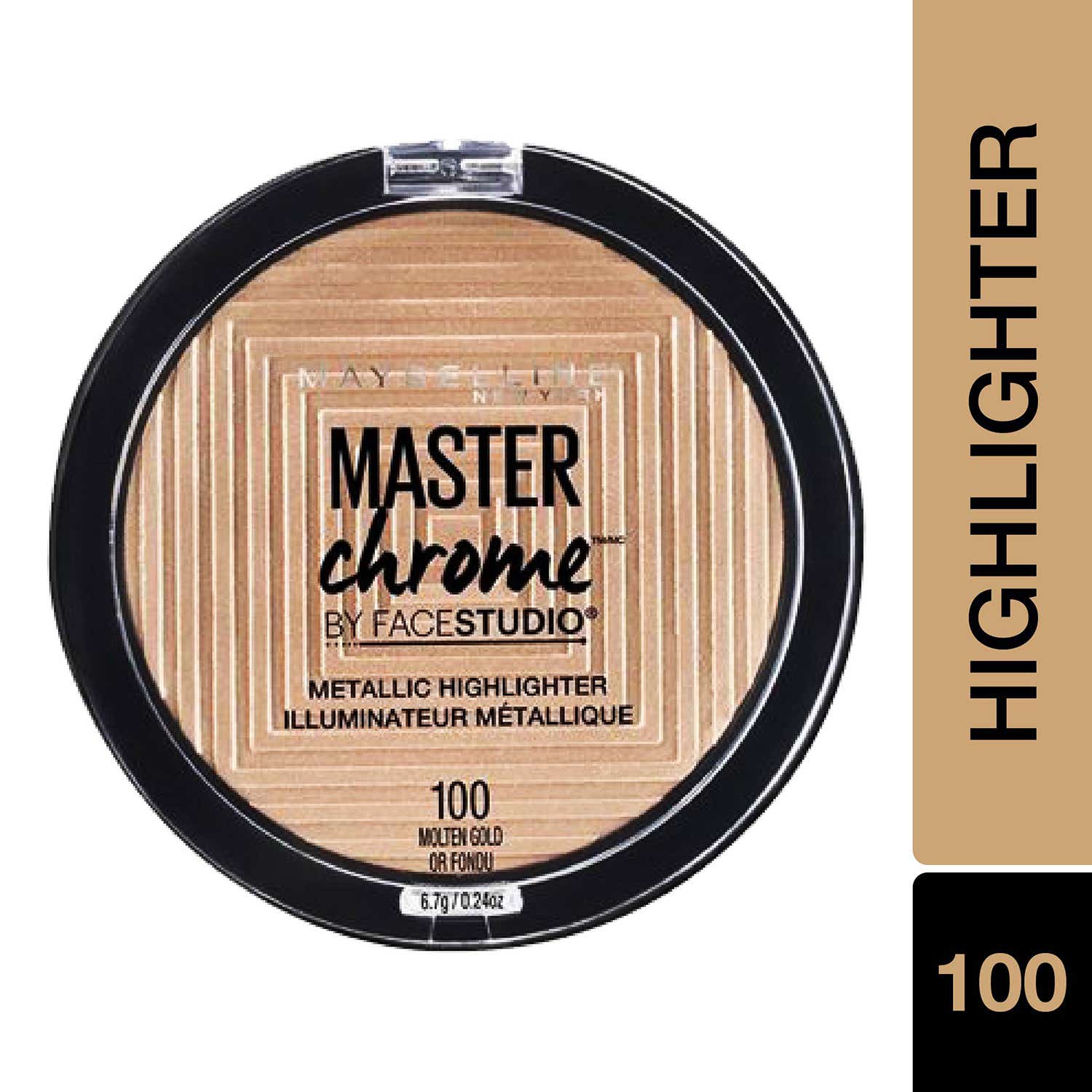 Maybelline New York Face Studio Master Chrome Metallic Highlighter ...