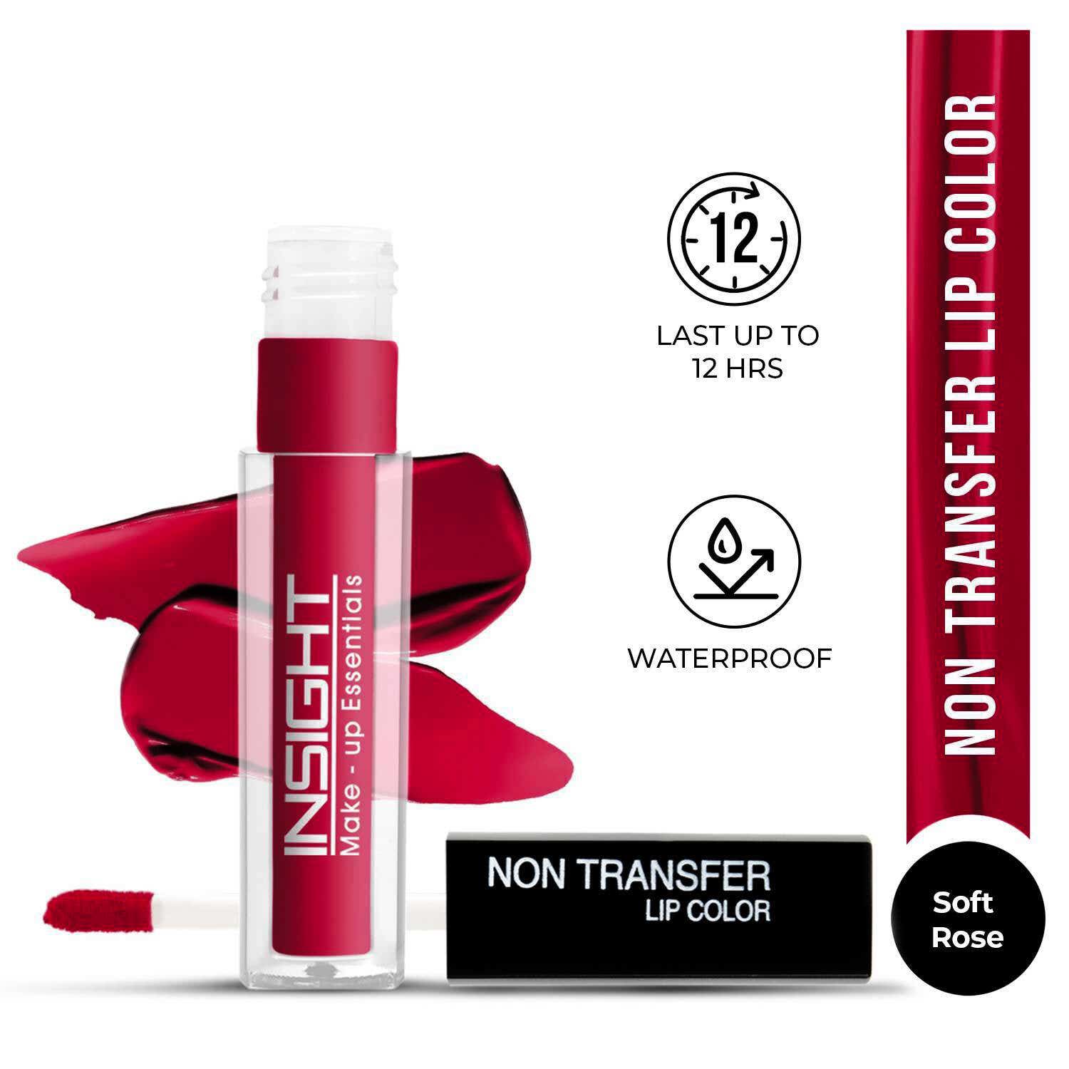 Buy Insight Cosmetics Non Transfer Lip Color - 10 Soft Rose (4ml ...
