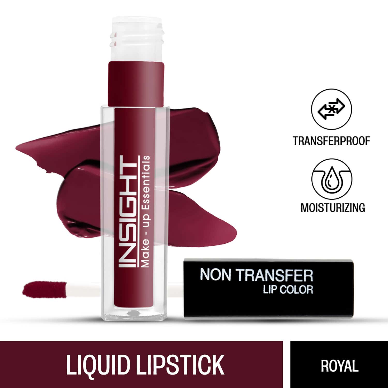 Buy Insight Cosmetics Non Transfer Lip Color - 20 Royal (4ml) Online at ...