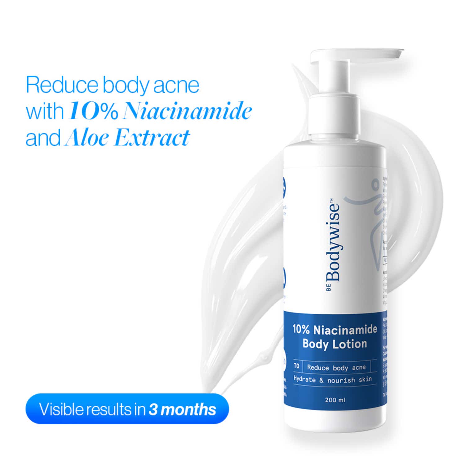 Buy Be Bodywise 10% Niacinamide Body Lotion - Provides 48H ...