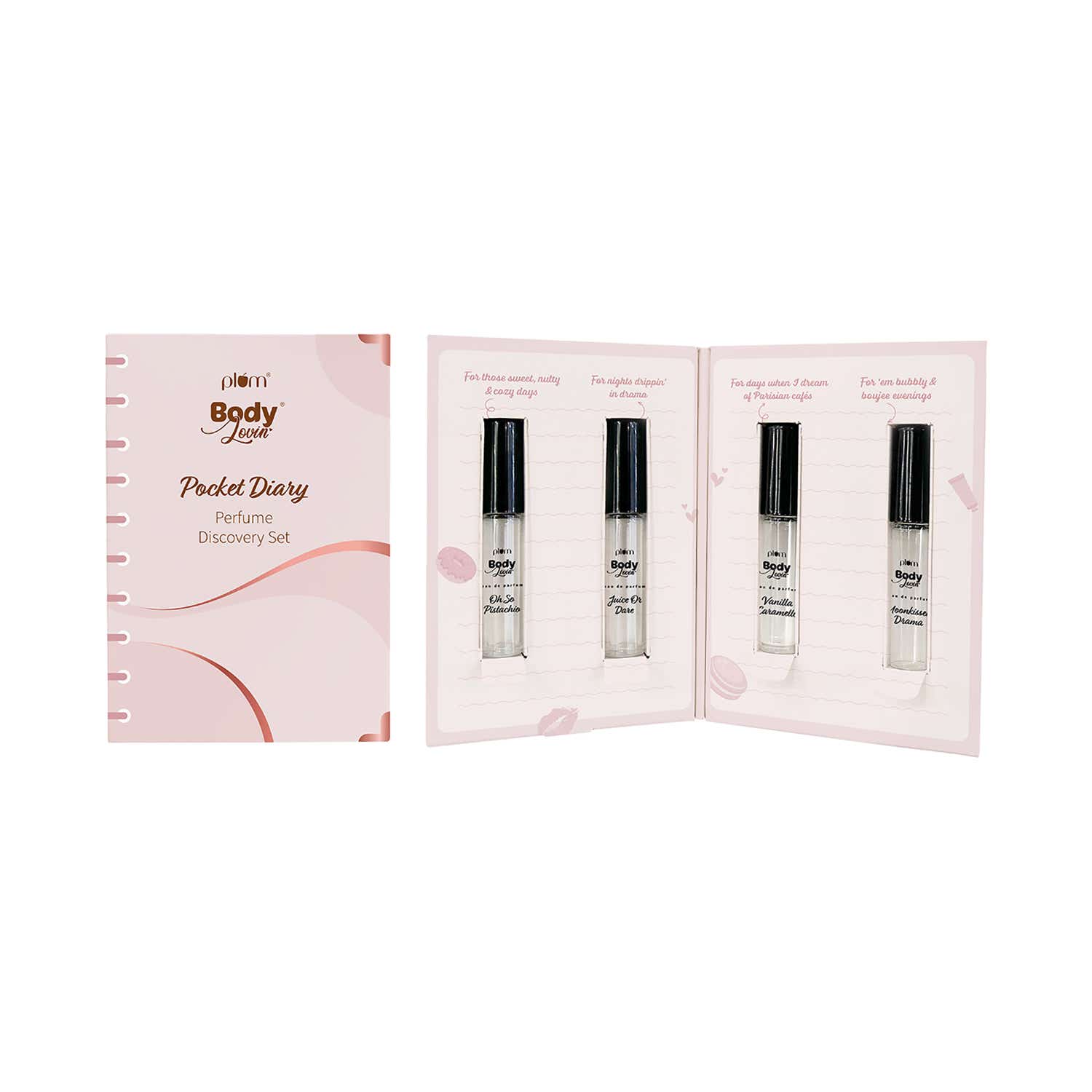 Buy Plum BodyLovin' Pocket Diary Perfume Discovery Set (4 pcs) Online ...