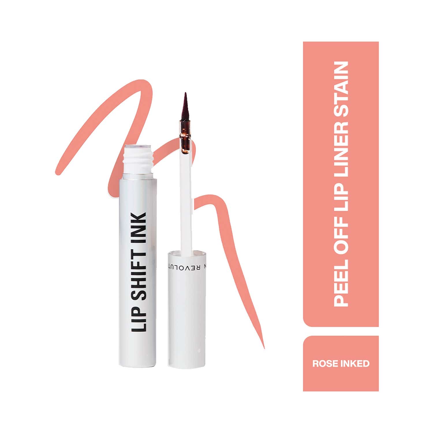 Makeup Revolution Lip Shift Ink Peel Off Lipliner Stain - Rose Inked (1 ...