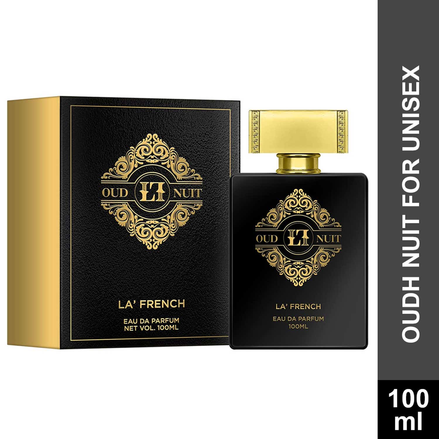 Buy LA' French Oud Nuit Eau De Parfum (100ml) Online at Best Price in ...