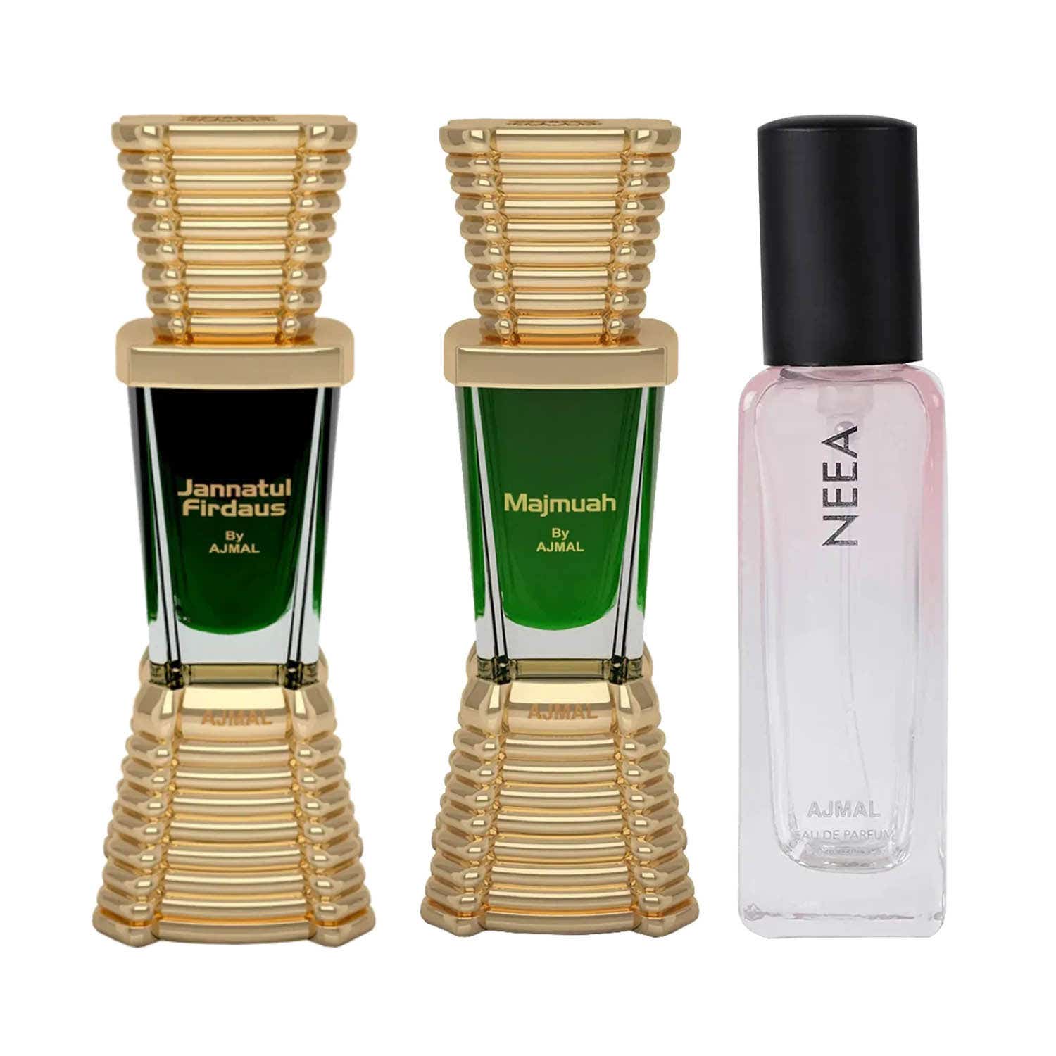 Buy AJMAL Majmuah + Jannatul + Neea (Pack of 3) Combo Online at Best ...