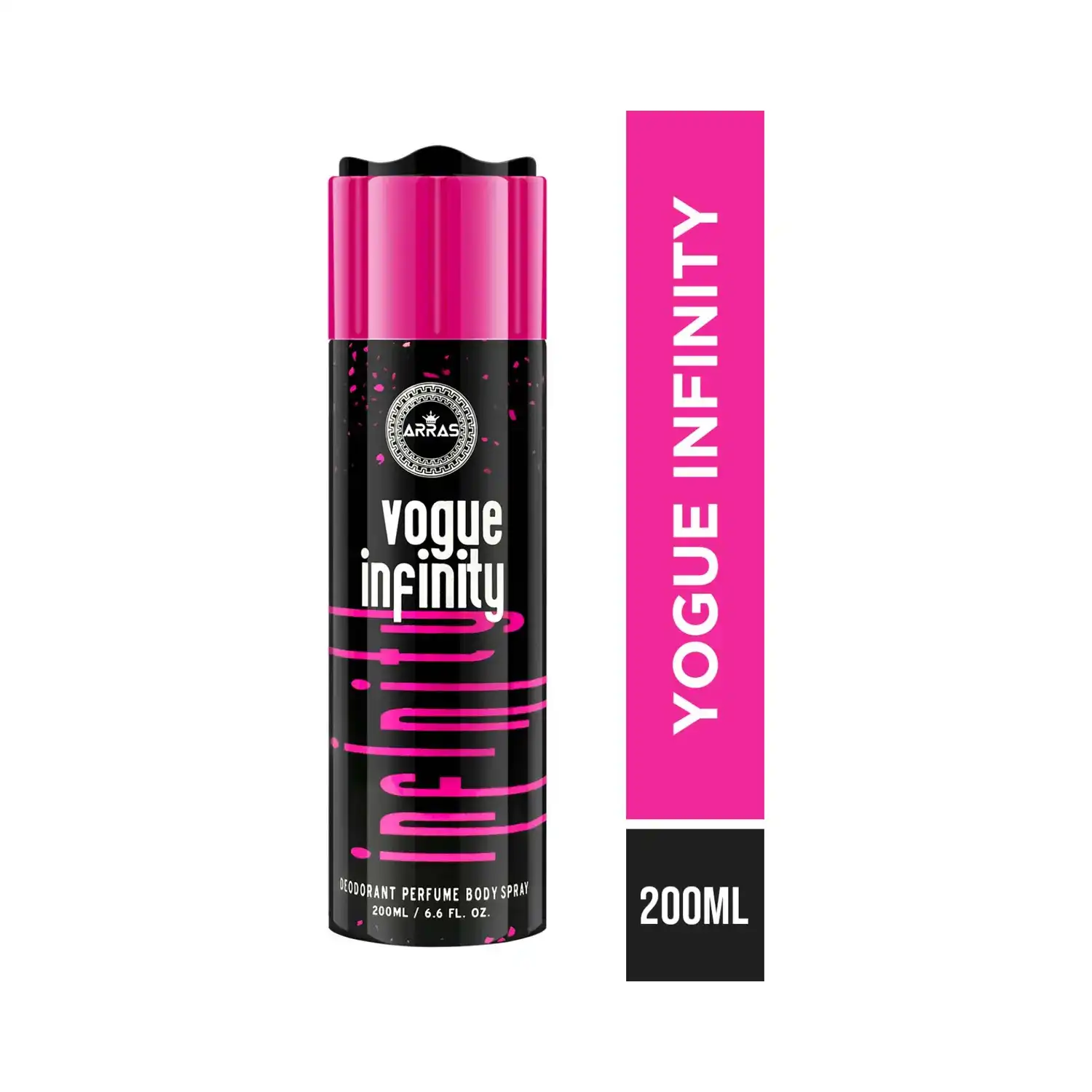 Buy ARRAS Yogue Infinity Deodorant Body Spray (200ml) Online at Best ...