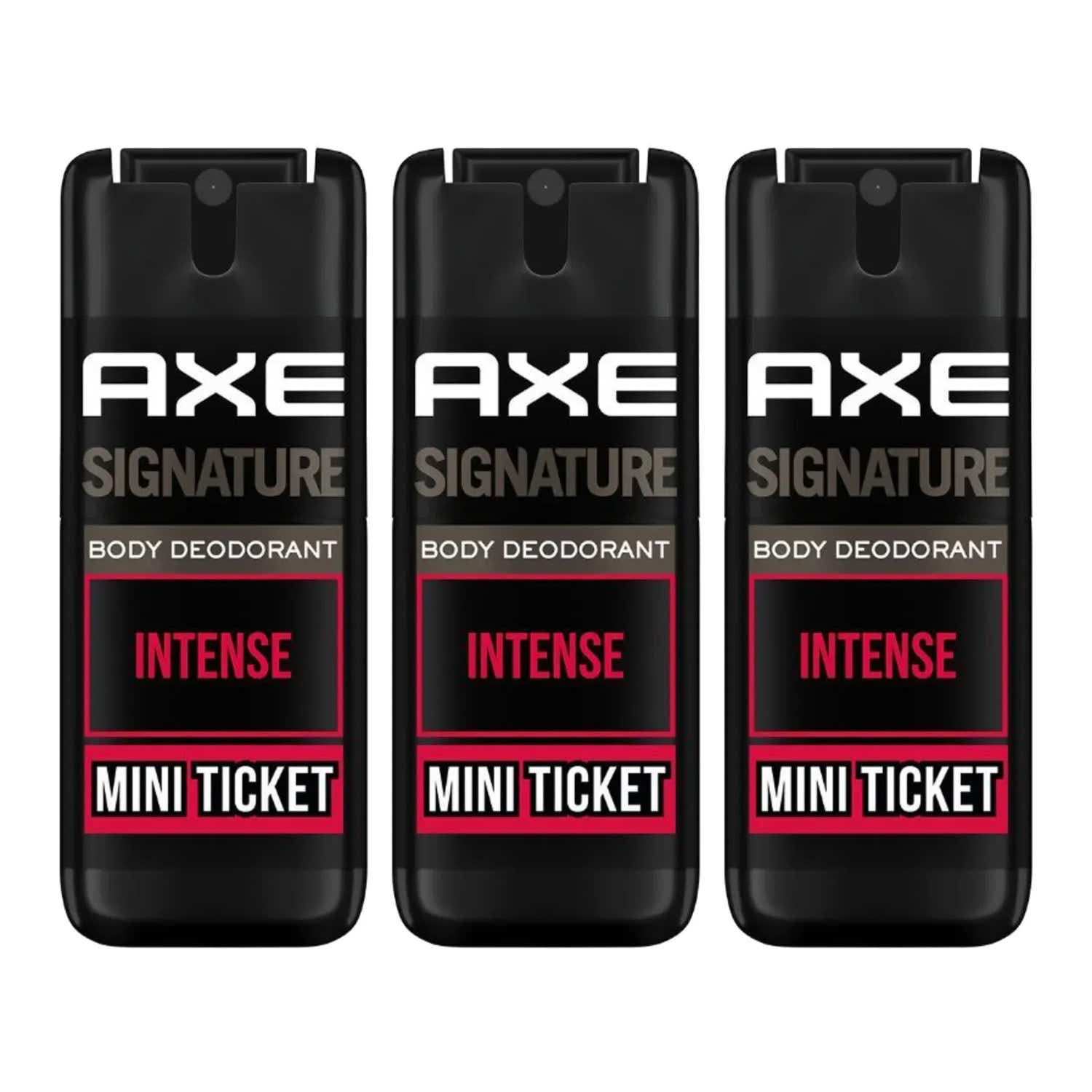 Buy AXE Signature Mini Ticket Intense Pocket Deodorant For Men (10 ml ...