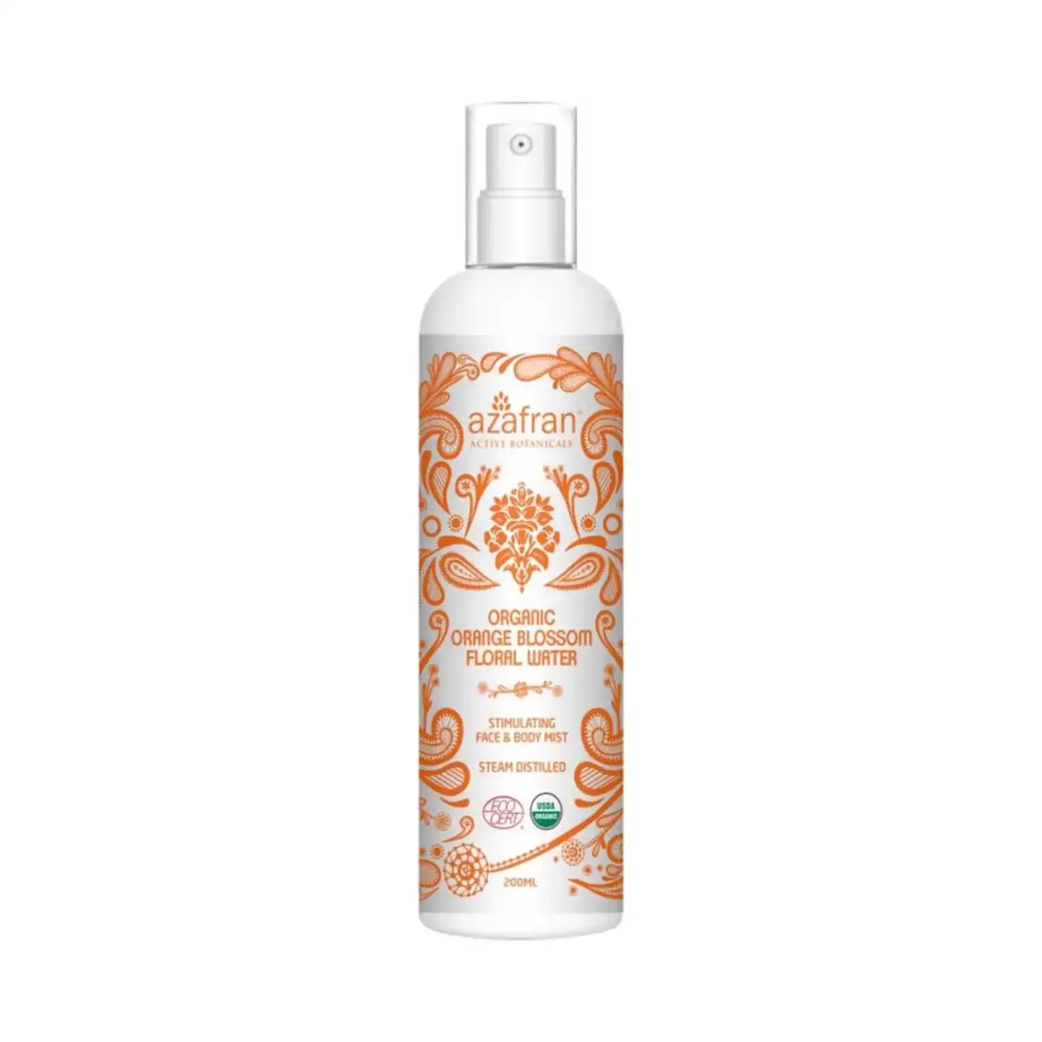 Buy Azafran Organic Orange Blossom Floral Water (200ml) Online at Best ...