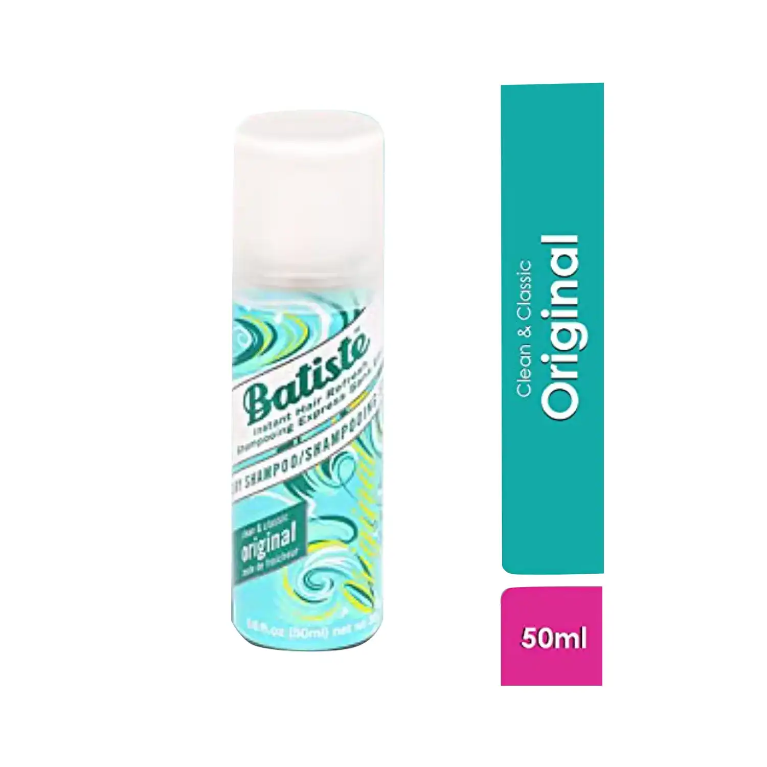 Buy Batiste Clean & Classic Original Dry Hair Shampoo (50ml) Online at ...