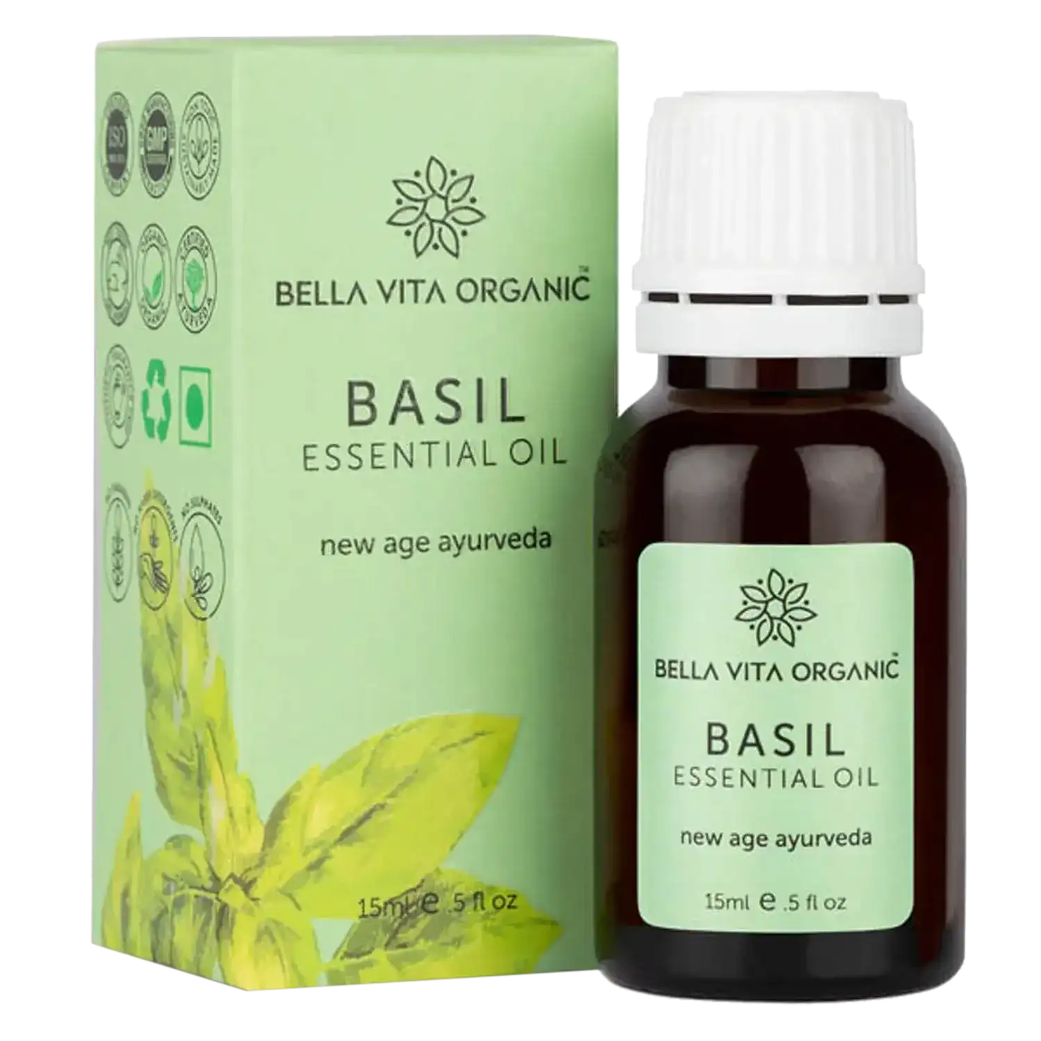 Buy Bella Vita Basil Pure Essential Oil (15ml) Online at Best Price in India on Tira Website & App
