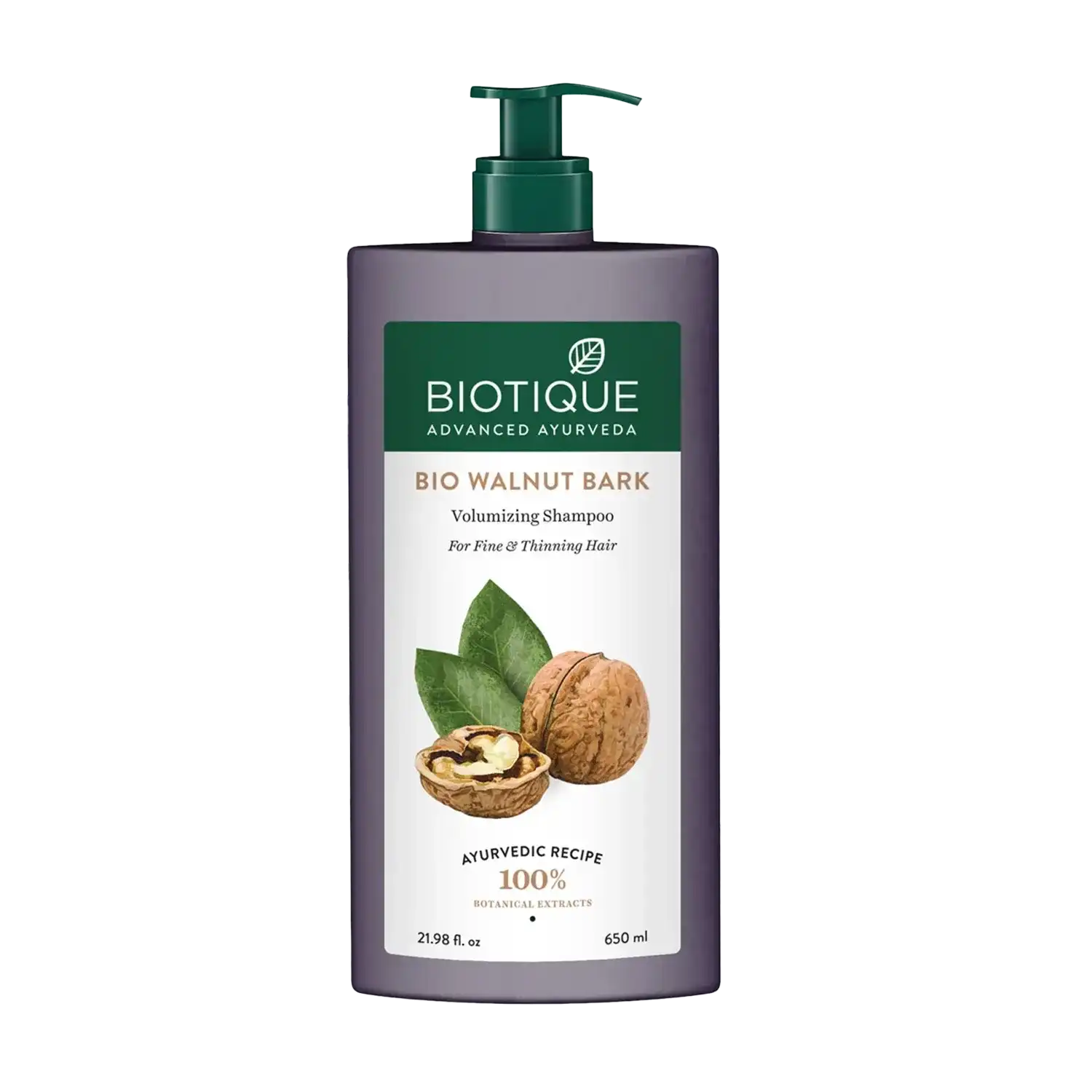 Buy Biotique Bio Walnut Bark Volumizing Shampoo for Fine & Thinning ...