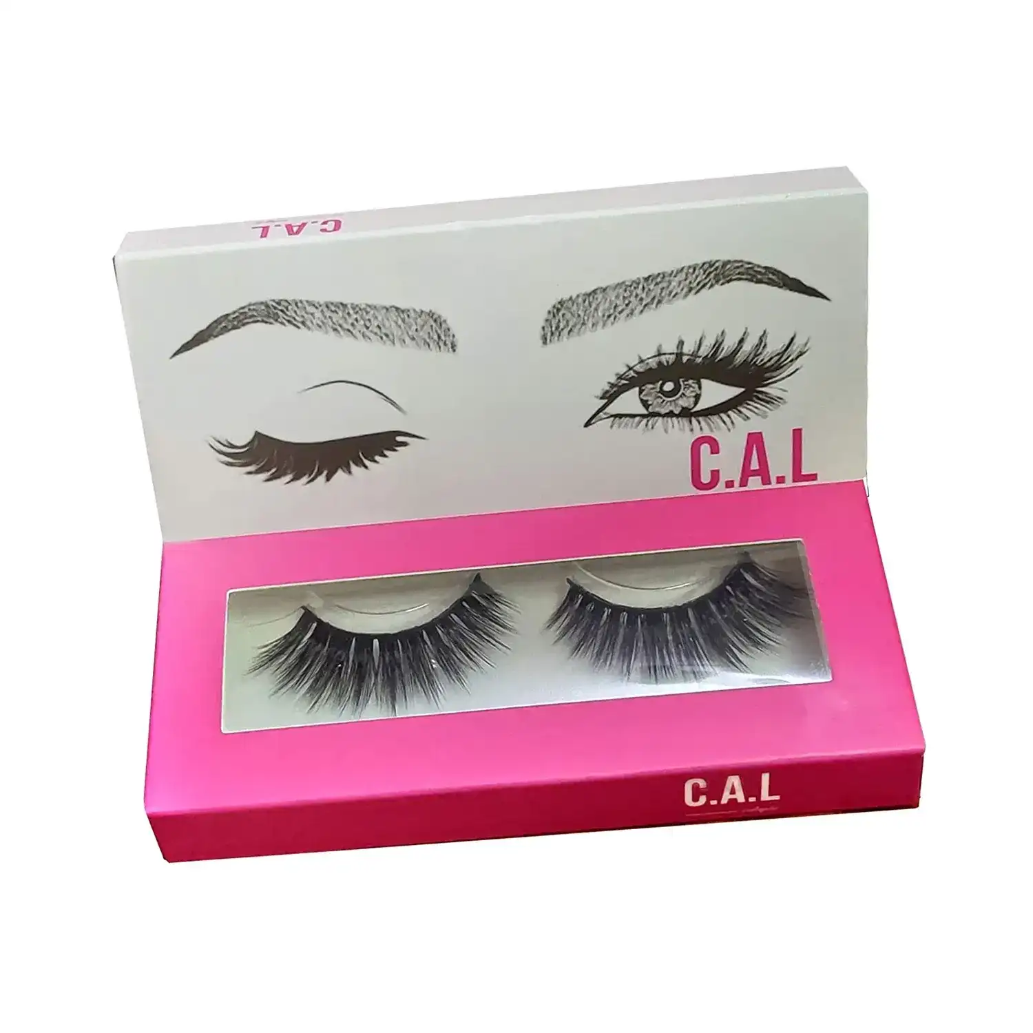 Buy C.A.L Los Angeles Glam Dramatic Eyelashes - Black (5g) Online at ...