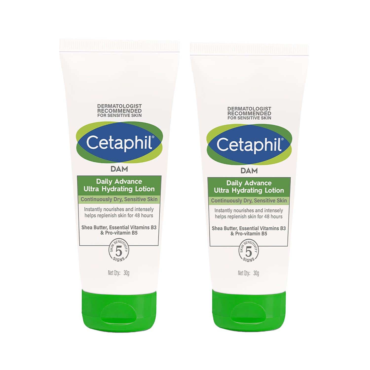 Buy Cetaphil Daily Ultra Hydrating Lotion - Pack of 2 Combo Online at ...