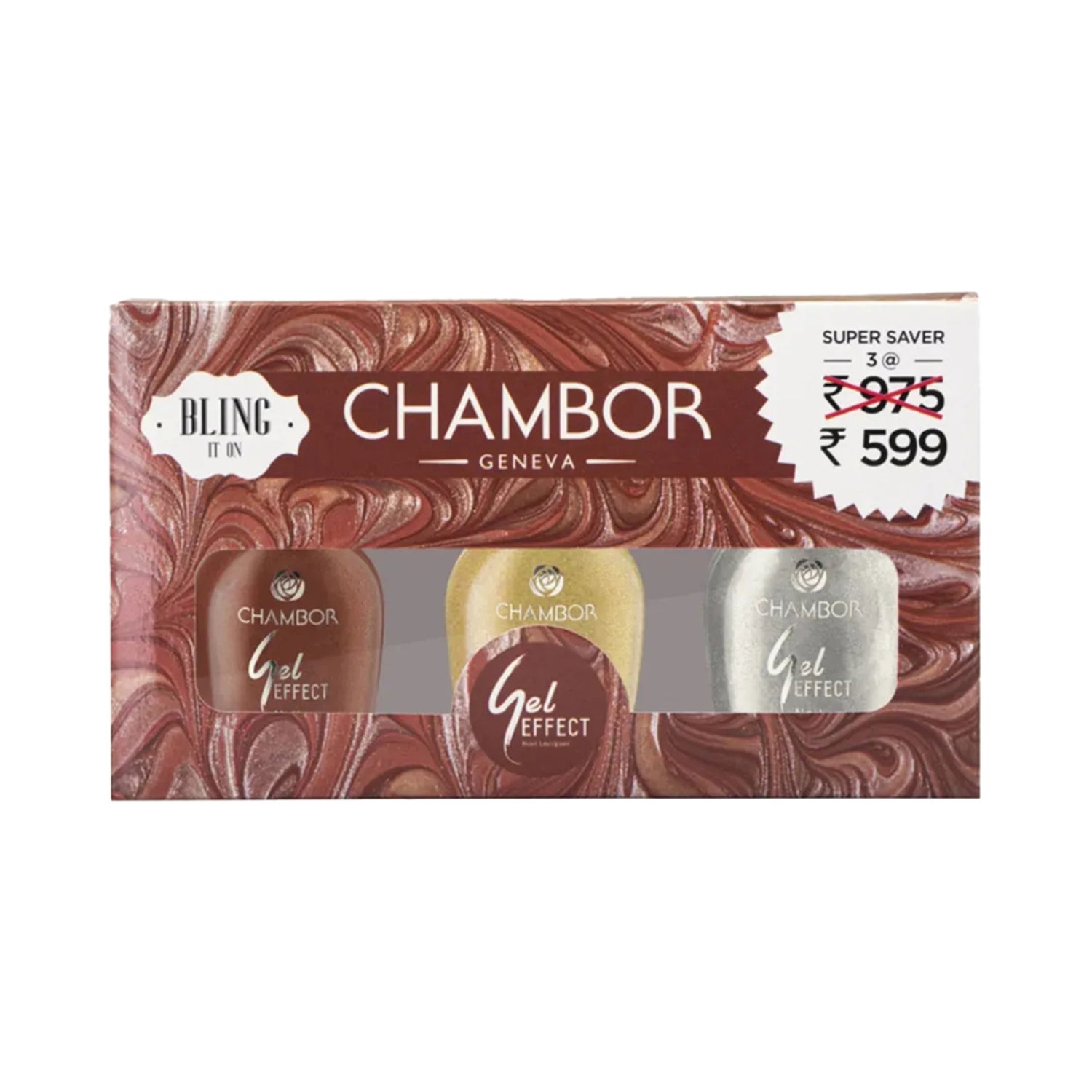 Buy Chambor Gel Effectnail Lacquer Bling It On - 0318 30 ml Online at ...