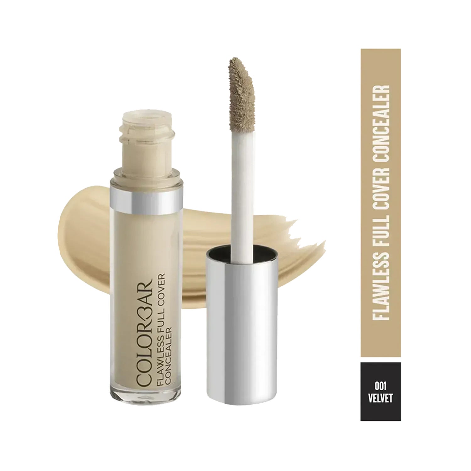 Buy Colorbar Flawless Full Cover Concealer - 001 Velvet (6ml) Online at ...