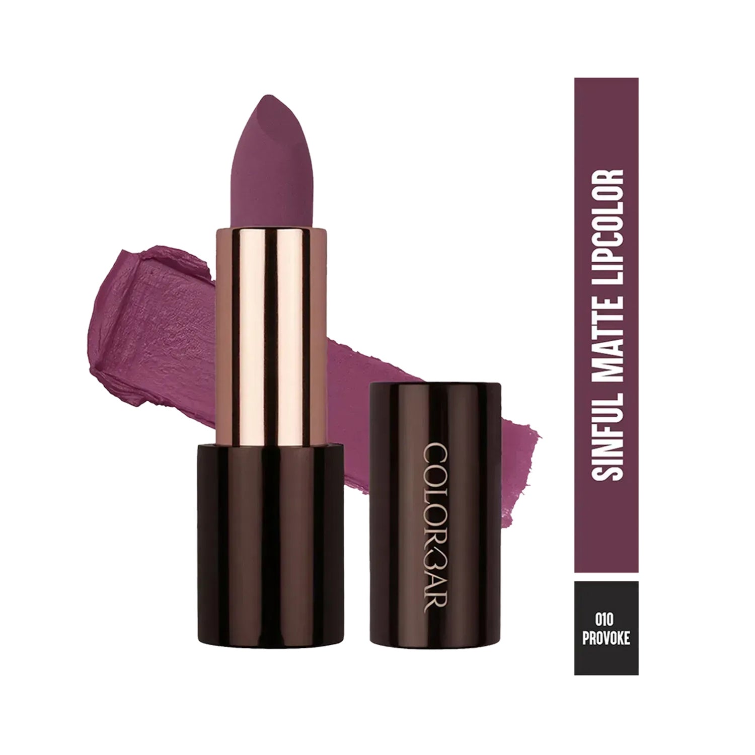Buy Colorbar Sinful Matte Lipstick - 010 Provoke (3.5gm) Online at Best ...